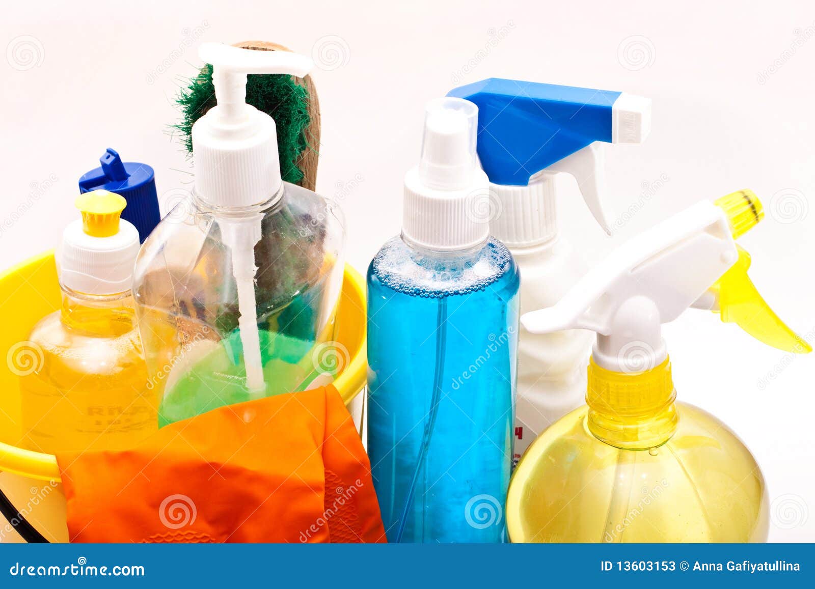 Set of tools for cleaning stock image. Image of brush - 13603153