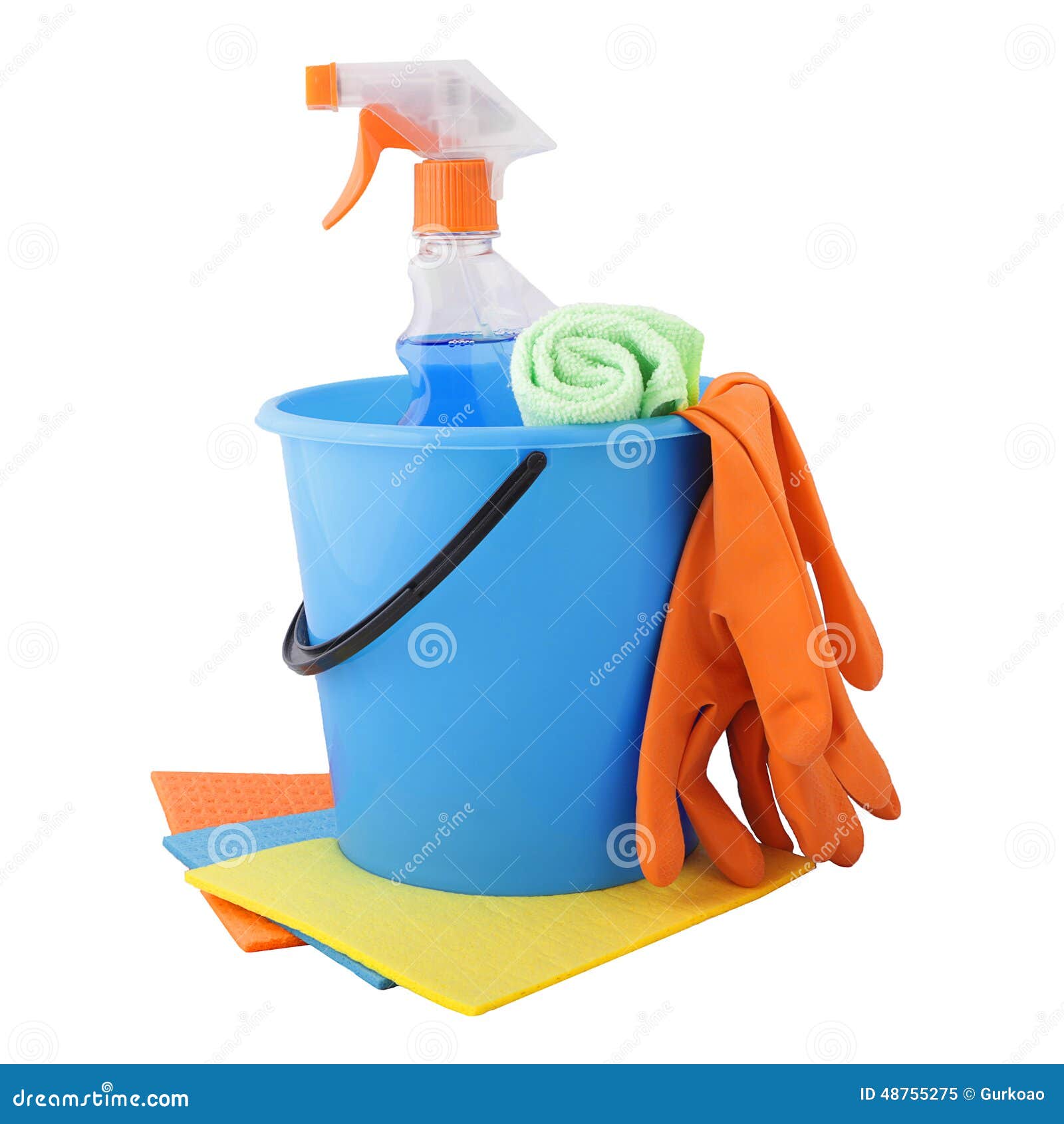 A Set of Tools for Cleaning Stock Image - Image of life, household ...
