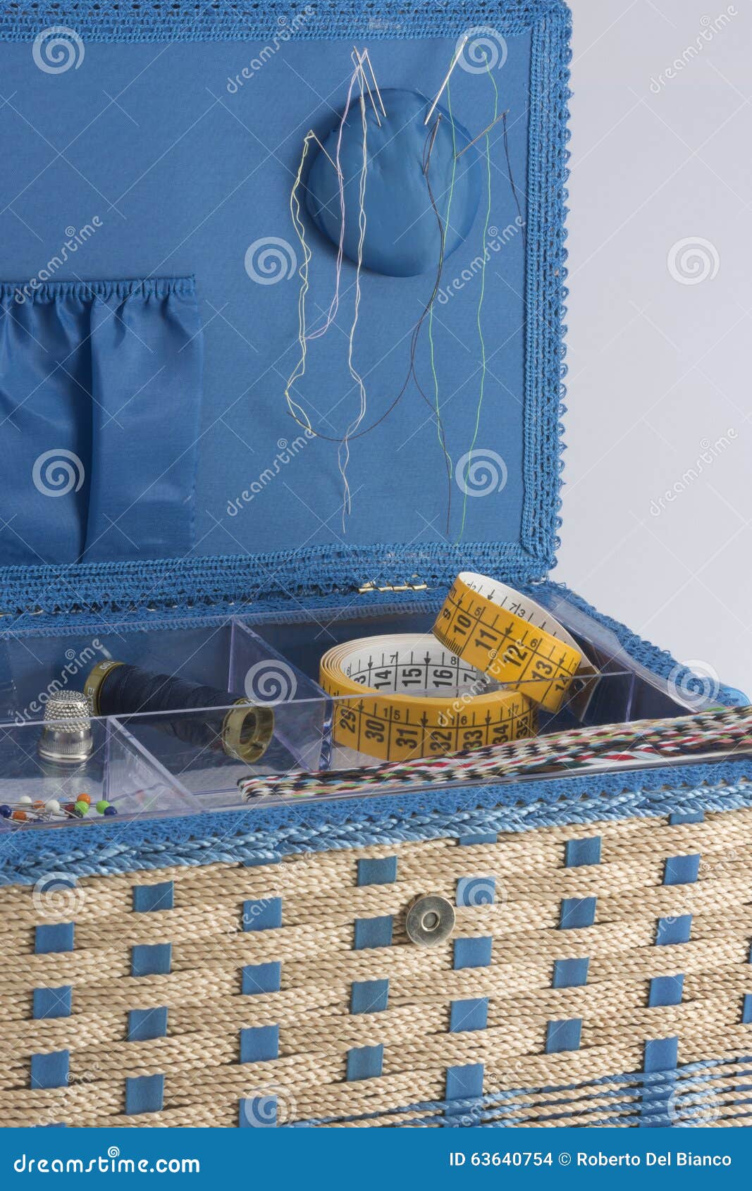 Set of Tools for Hand Sewing Stock Photo - Image of equipment, tools ...