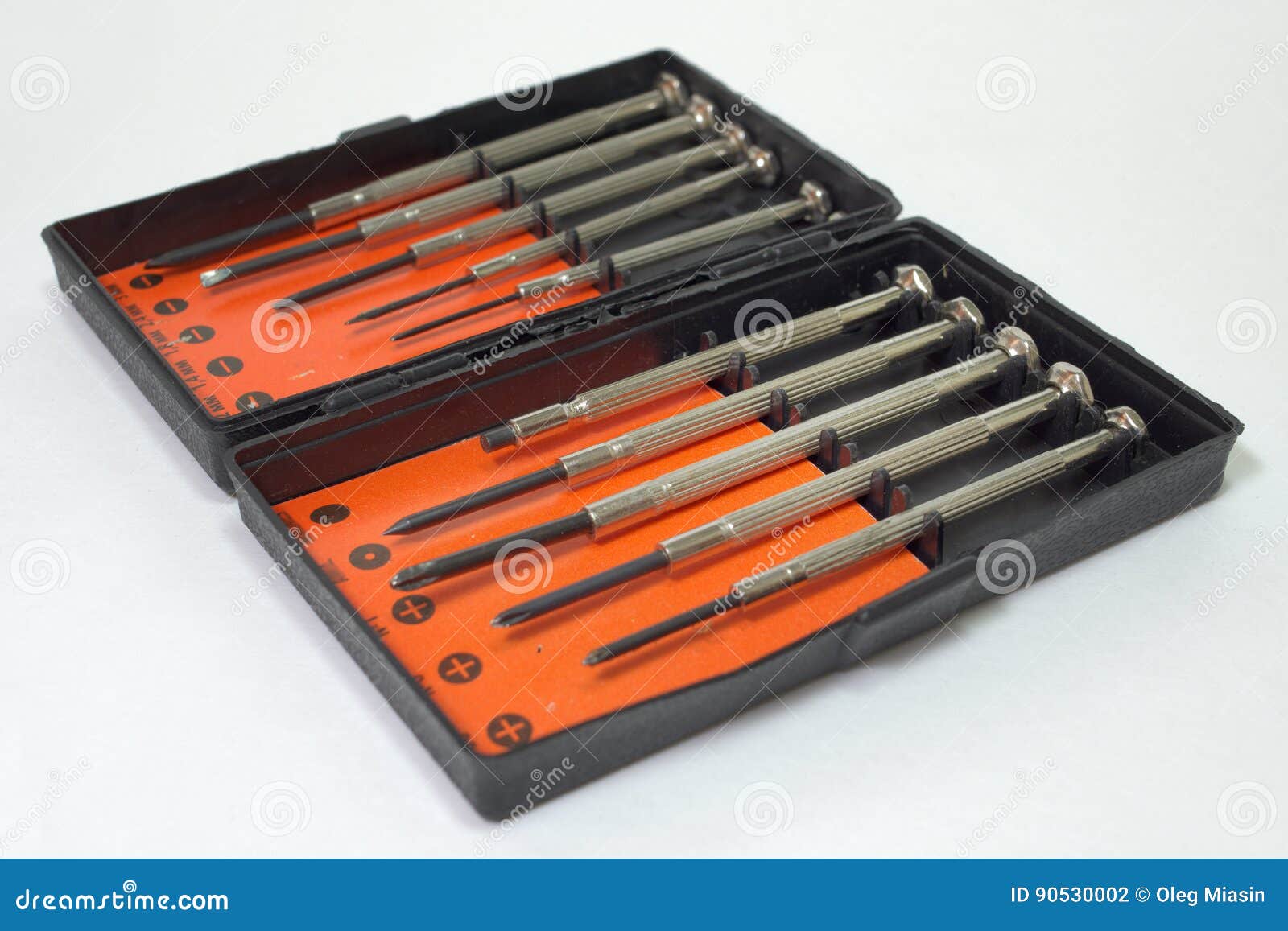 Set of Tools and Screwdriver for Precision Work Stock Photo - Image of ...