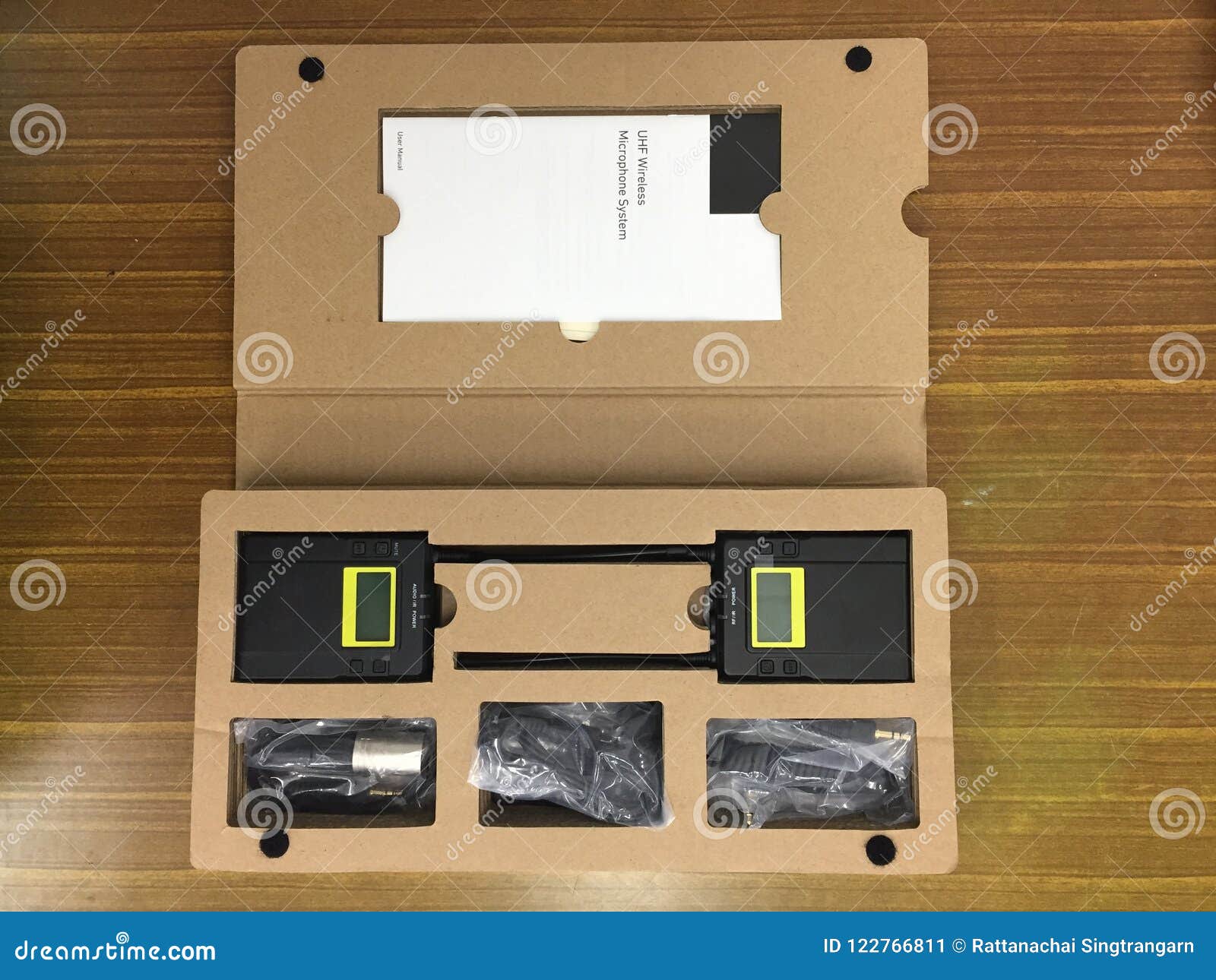 Set of Tools Sound Wireless for Working and Record in Production Movie ...