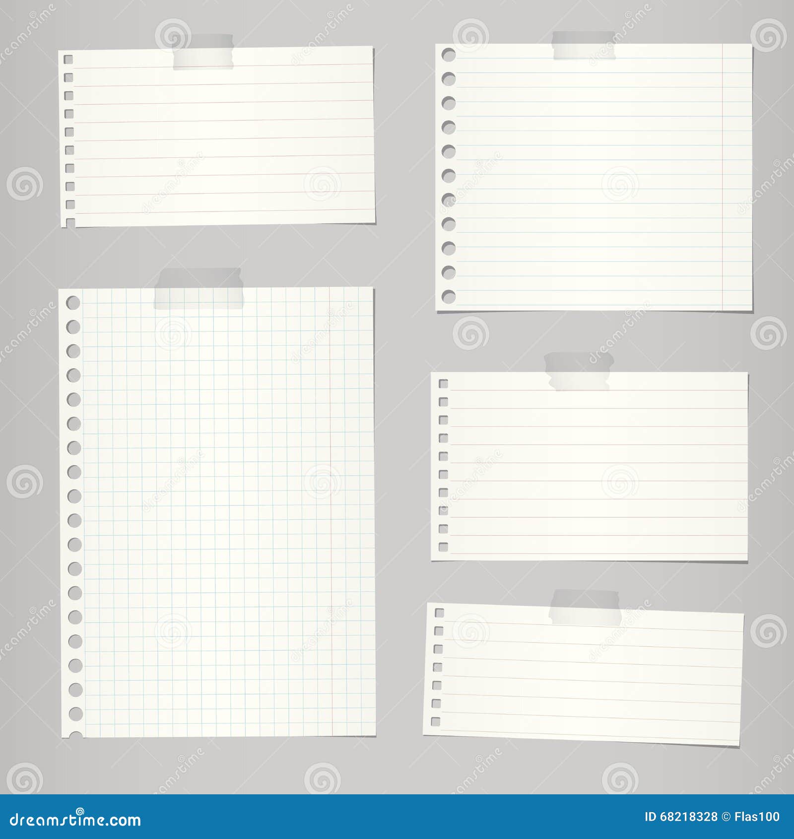 Torn Notebook Paper Pieces Realistic Vector | CartoonDealer.com #109956182 Torn Notebook Paper Pieces Realistic Vector | CartoonDealer.com #109956182