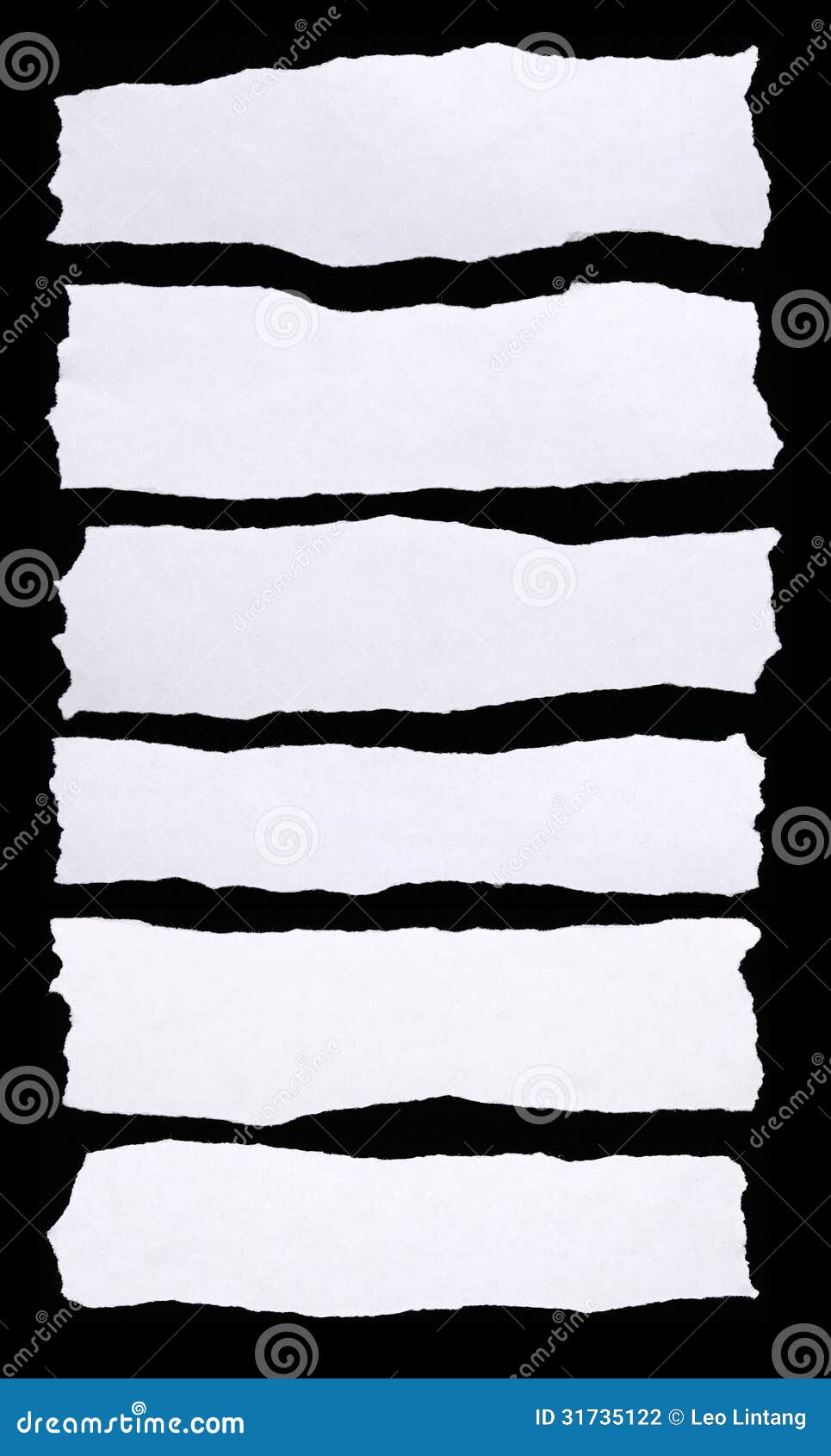 Torn Off White Toilet Paper Roll On Minimalistic Blue Background Stock ...