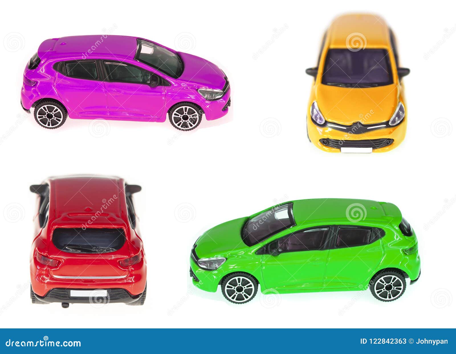Set of toy cars stock image. Image of traffic, green - 122842363