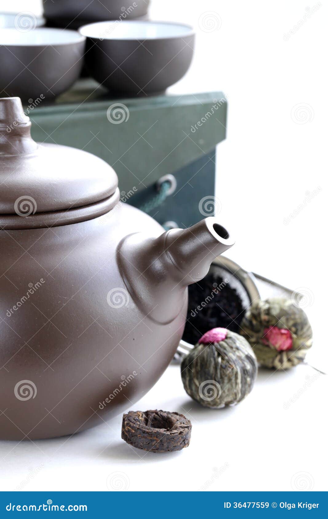 Set for a Traditional Tea Drinking Stock Image - Image of healthy ...