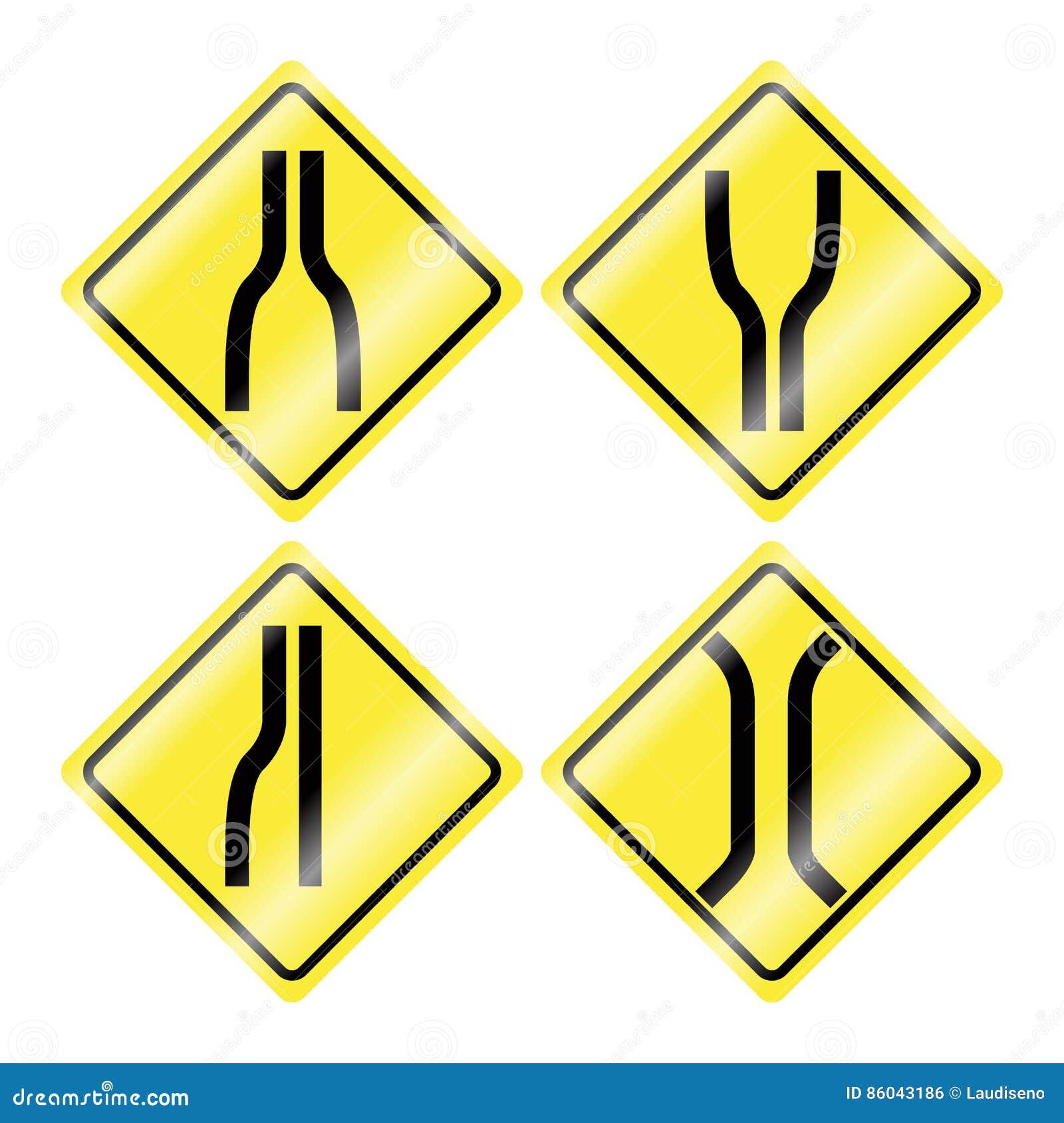 Transit Signals Vector Illustration | CartoonDealer.com #79391978