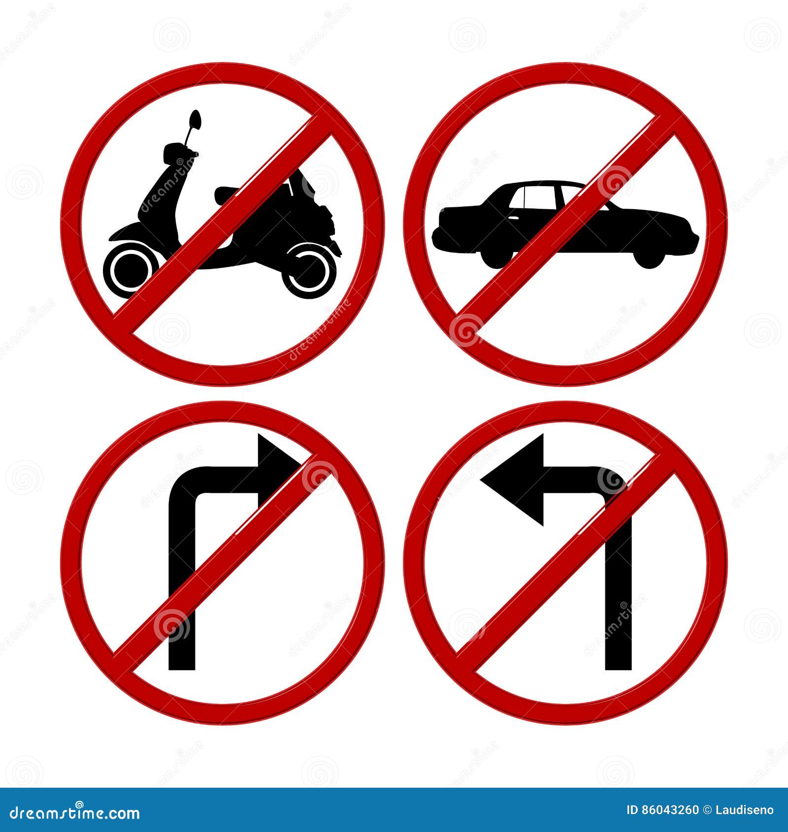 Transit Signals Vector Illustration | CartoonDealer.com #79391978