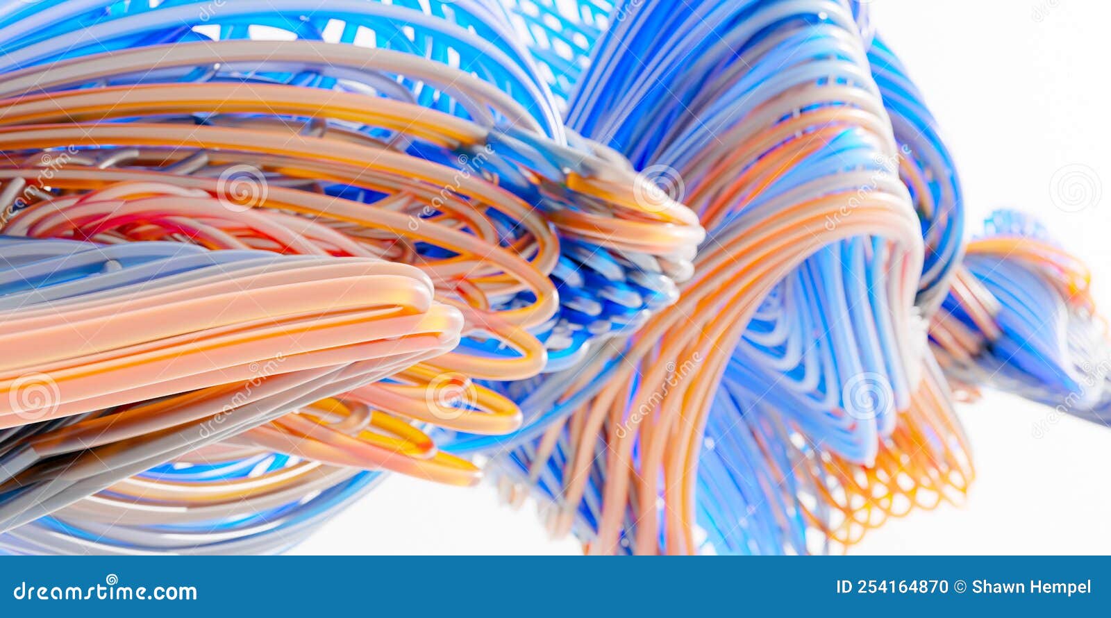 Tube Lines For Plumbing And Piping Work. Pipe Line For Water, Gas, Fuel ...