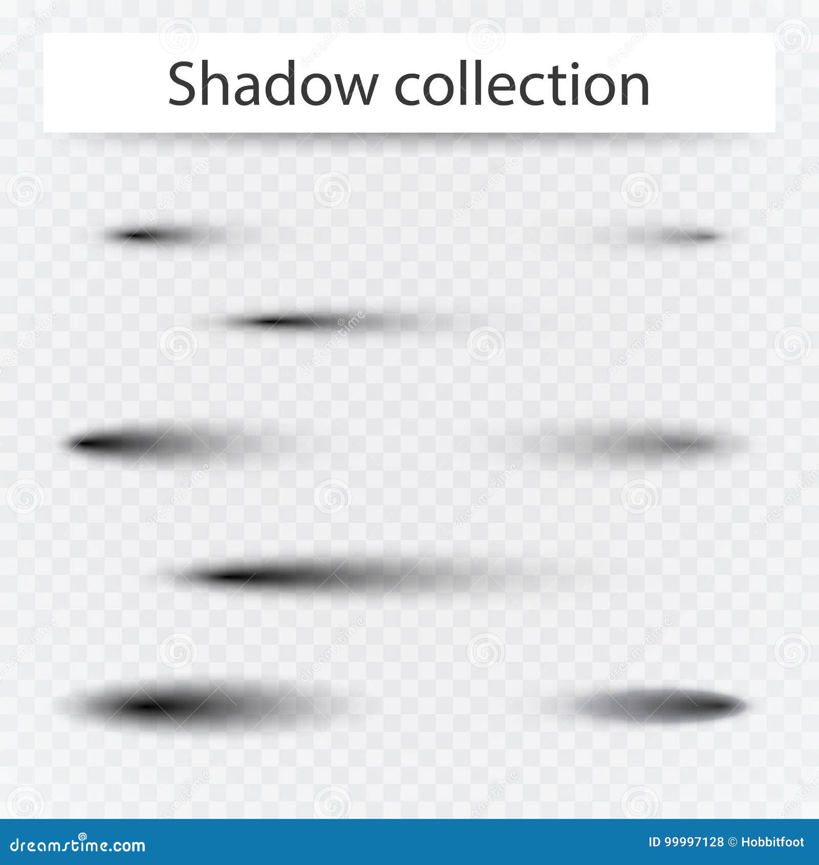 Set of Transparent Oval Shadow with Soft Edges Isolated. Stock Vector ... Set of Transparent Oval Shadow with Soft Edges Isolated. Stock Vector ...