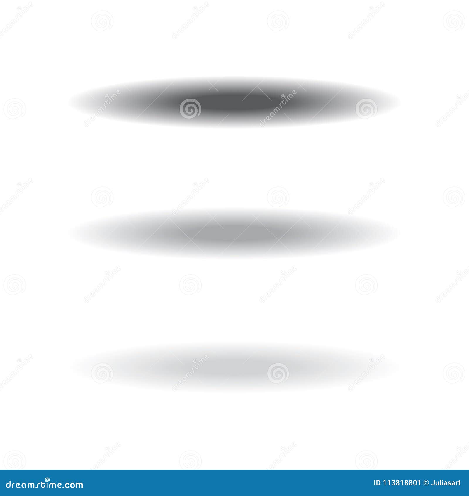 Set of Transparent Shadows, Isolated. Vector Illustration Stock Vector ...