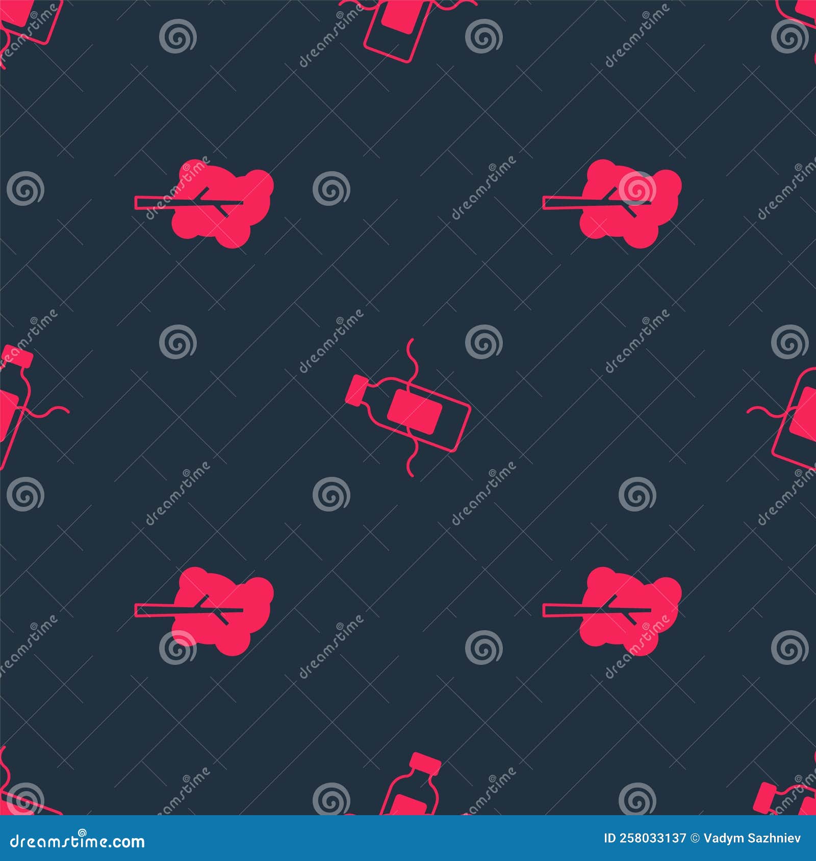 Set Tree and the Problem of Pollution on Seamless Pattern. Vector Stock ...