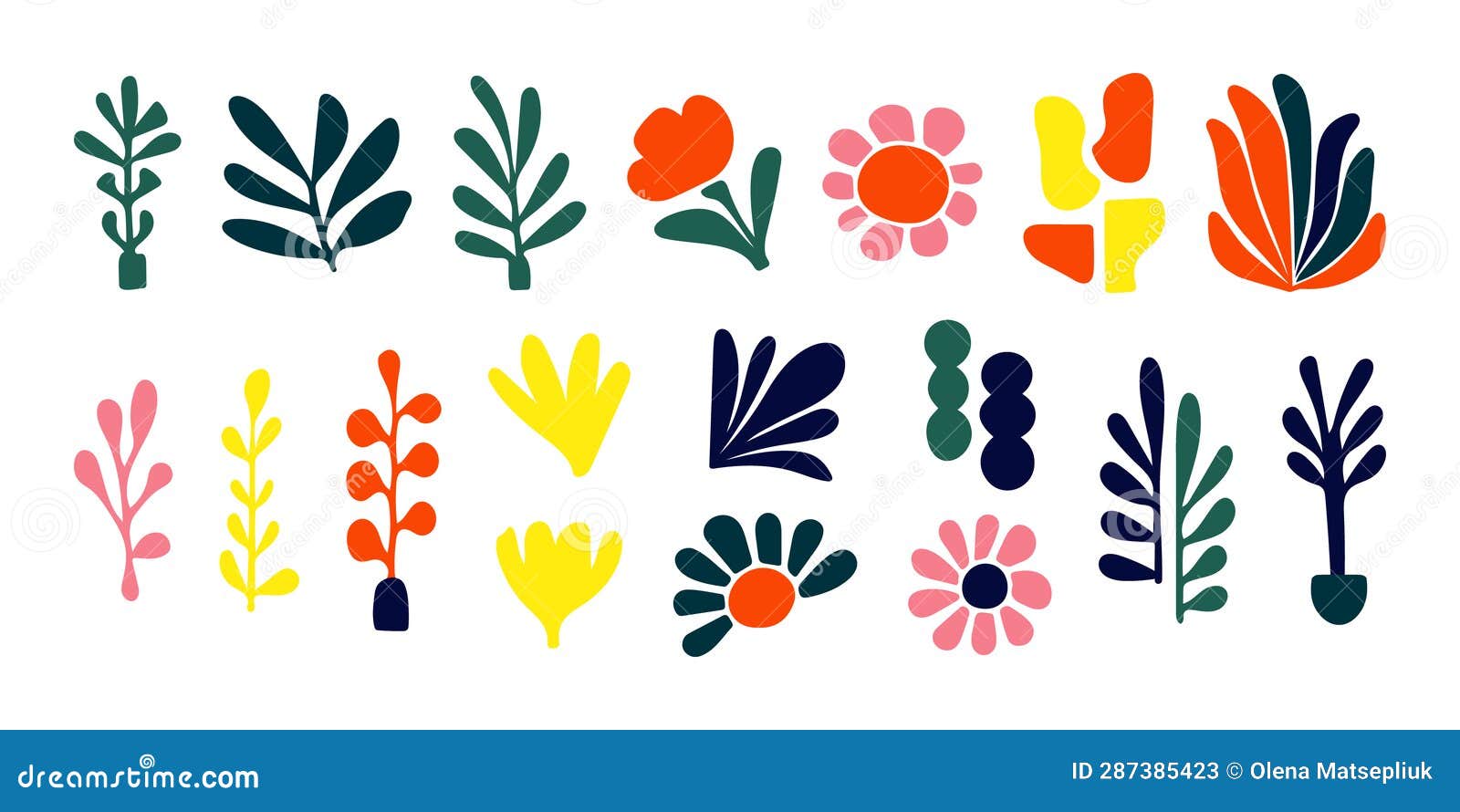 Set Trendy Elements, Abstract Shapes for Create Modern Design ...