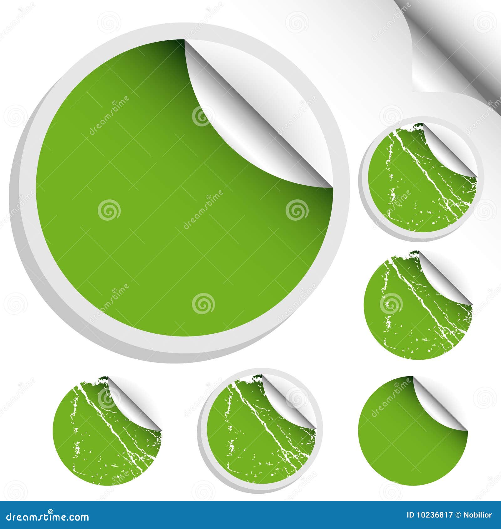 Set of trendy sticker stock vector. Illustration of label - 10236817