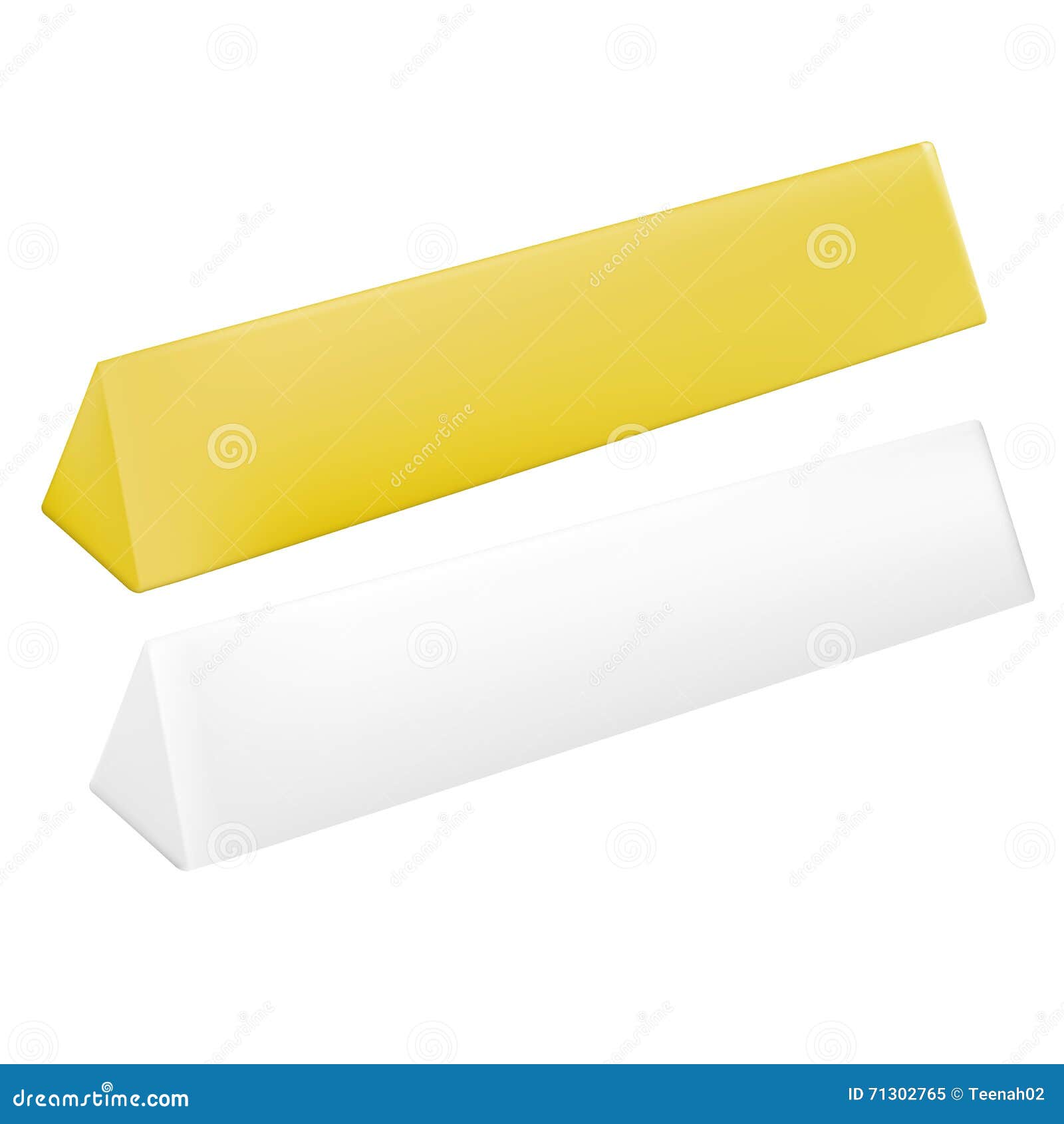 Set of Triangular Chocolate Packaging Box Stock Vector - Illustration ...