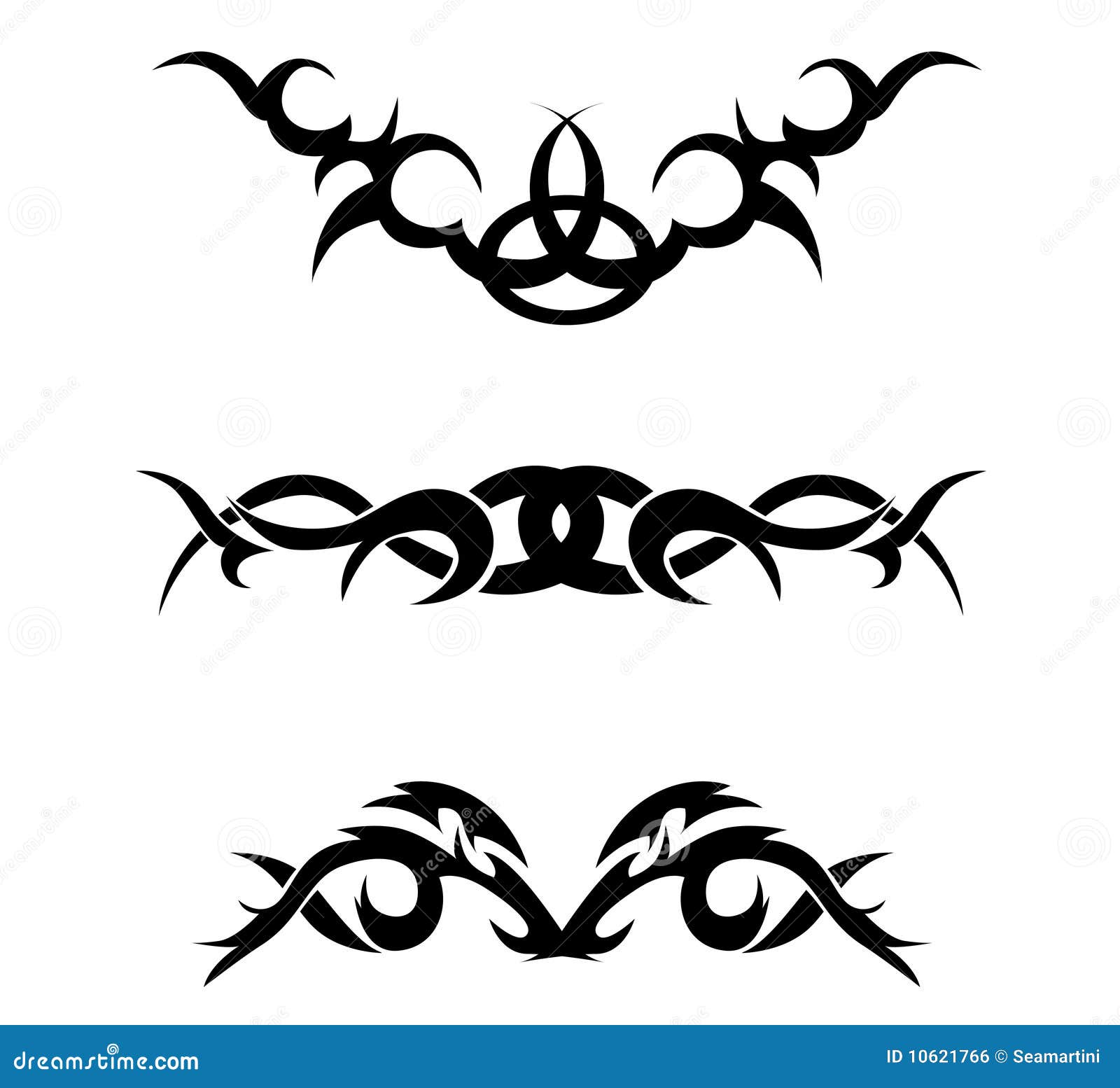 Set of tribal elements stock vector. Illustration of mythology - 10621766