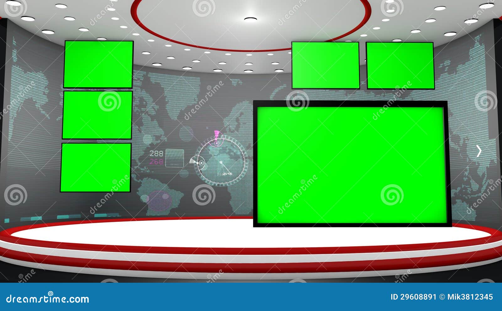 Set TV Chroma key stock illustration. Illustration of special - 29608891