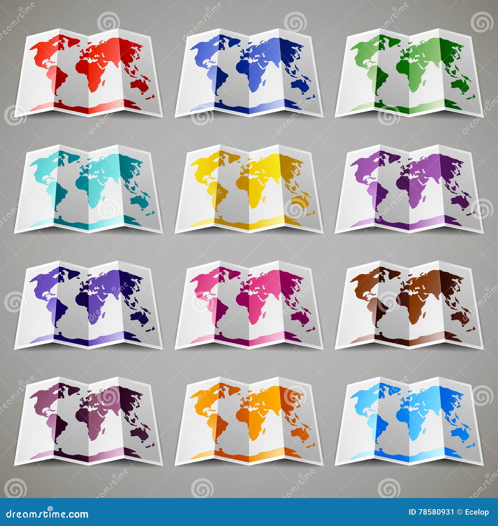 Twelve Maps Of Ethiopia - Alphabetical Order With Name. Every Single ...