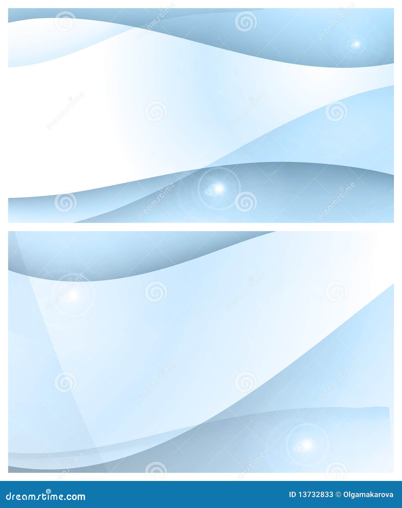 Set of two backgrounds stock vector. Illustration of motion - 13732833
