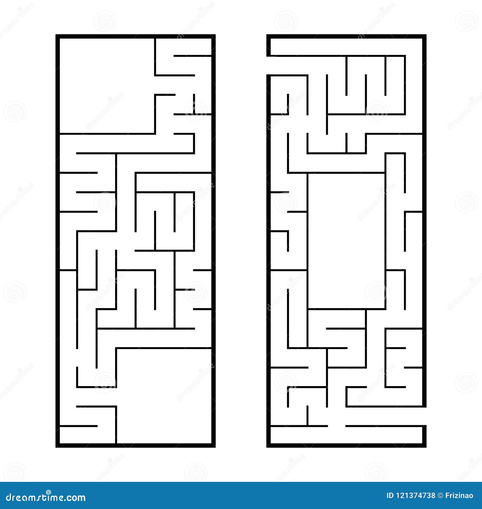 A Set of Two Rectangular Labyrinths. an Interesting and Useful Game for ...