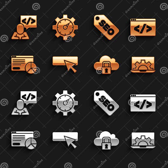 Set UI or UX Design, Front End Development, Web, Cloud Computing Lock, Website Statistic, SEO ...