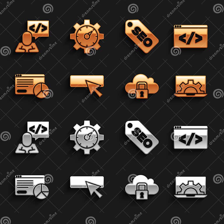 Set UI or UX Design, Front End Development, Web, Cloud Computing Lock, Website Statistic, SEO ...