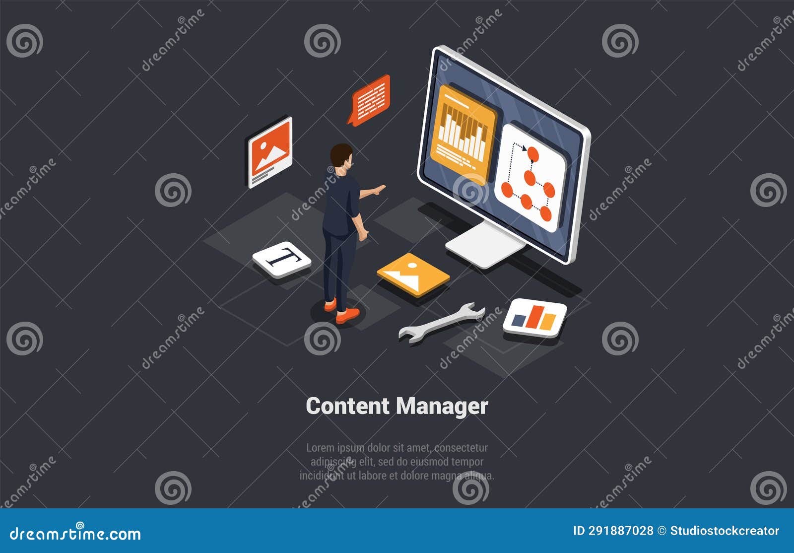 Set Of Ui And Ux Designers Creating Functional Web Interface Design For Websites And Mobile Apps