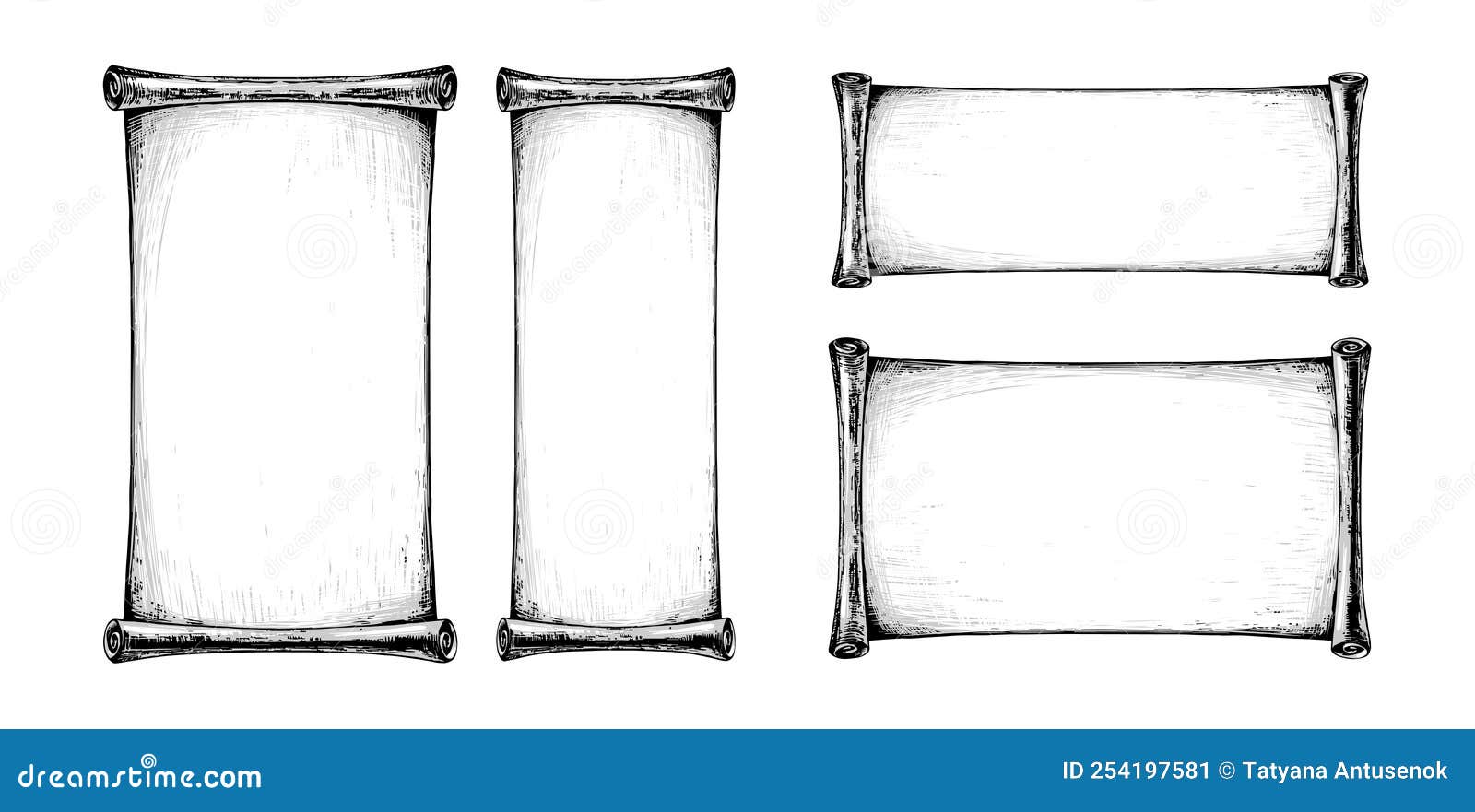 Old Paper, Papyrus Scroll With Historical World Map As Background ...