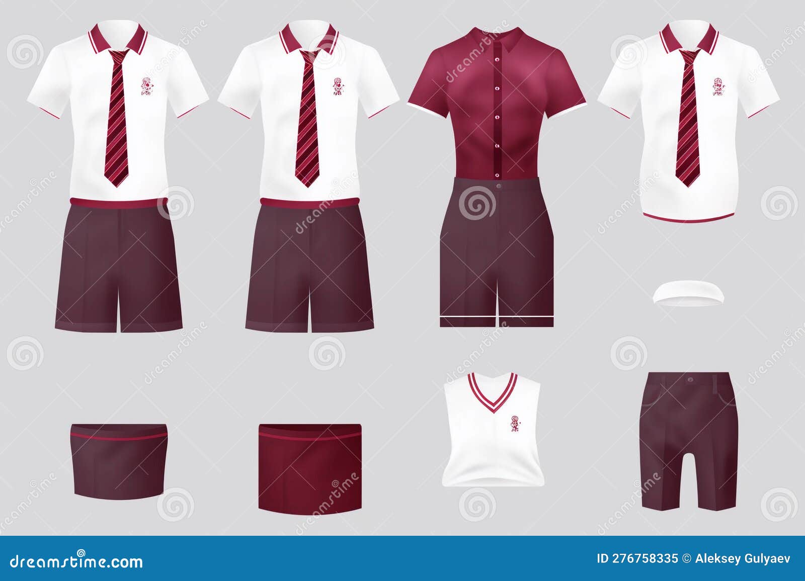 A Set of Uniforms Including a Shirt, Shorts, and a Shirt AI Generation ...