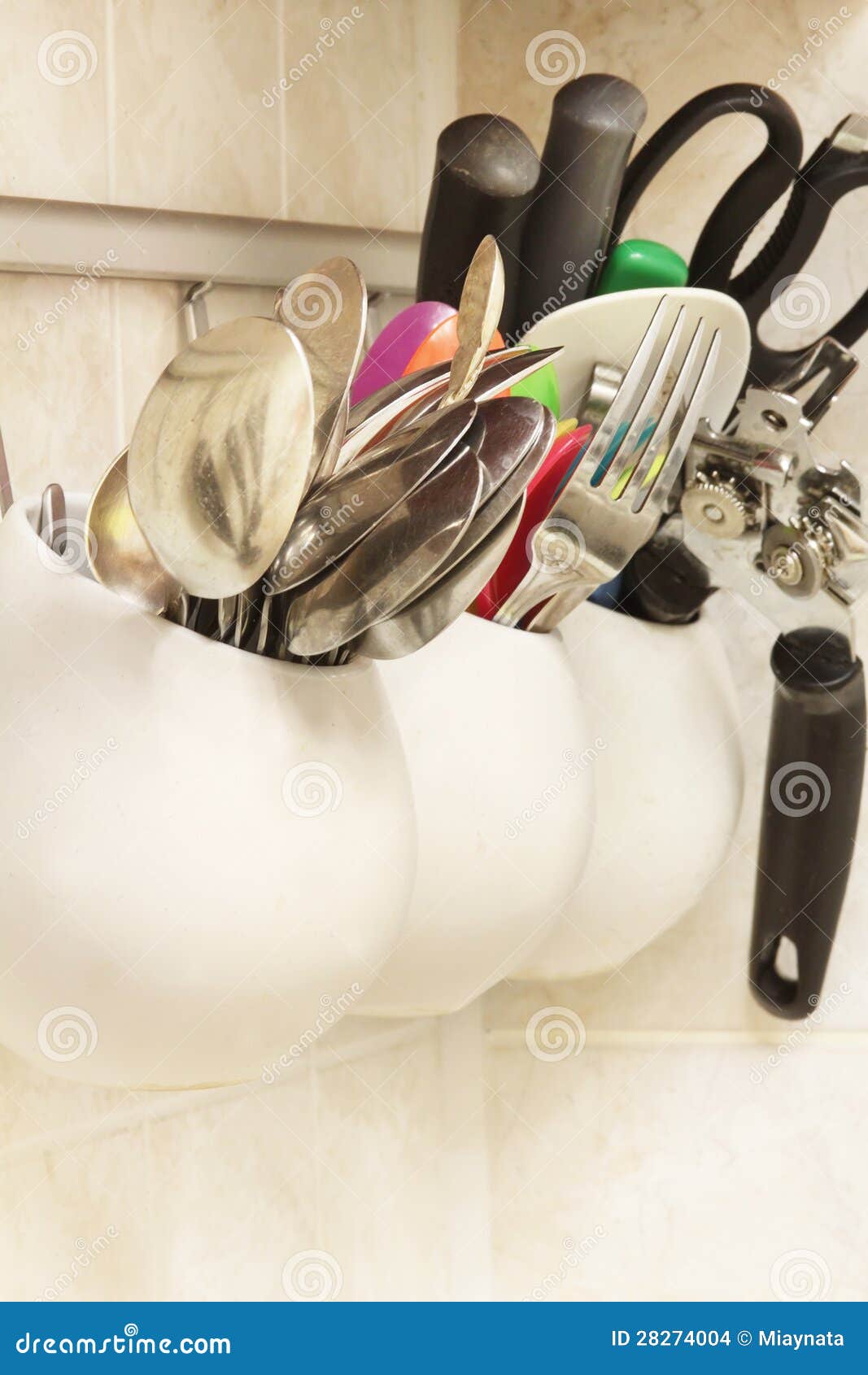 Set-up Keeping in the Kitchen in Order Stock Photo - Image of dishware ...