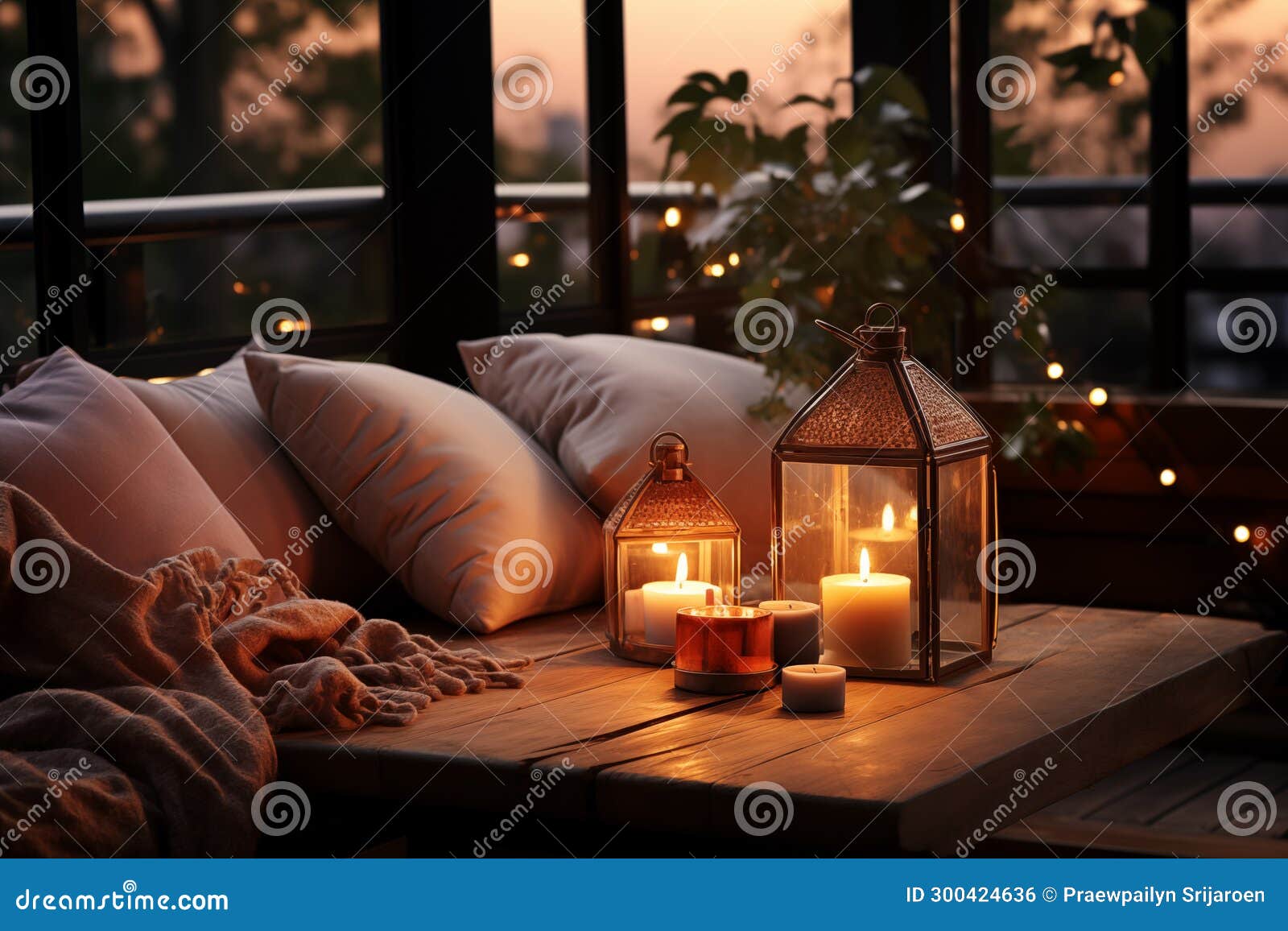 Set Up a Scene with Warm and Romantic Lighting Effects, Creating an ...