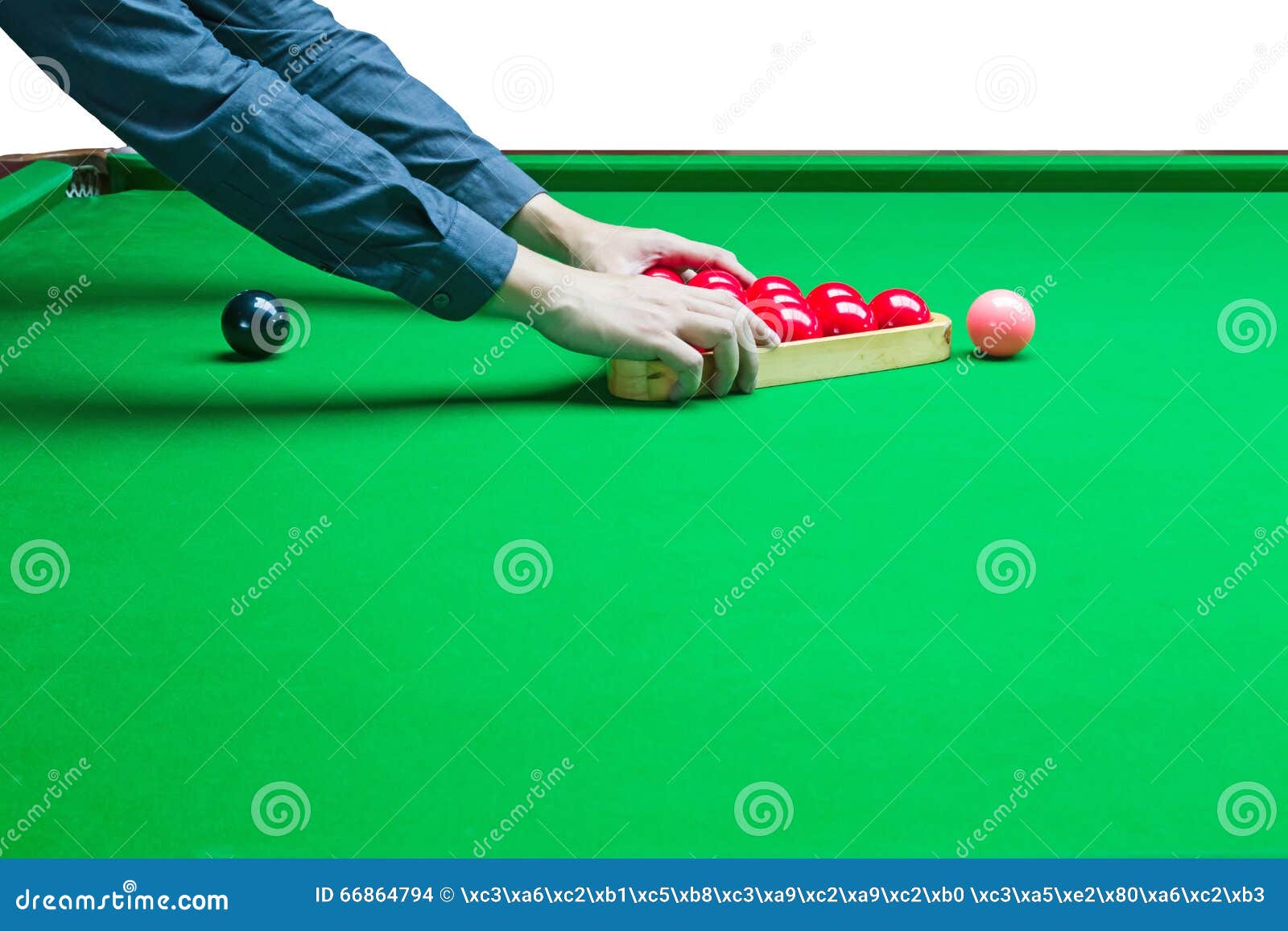 Set up snooker game. stock photo. Image of meeting, party - 66864794