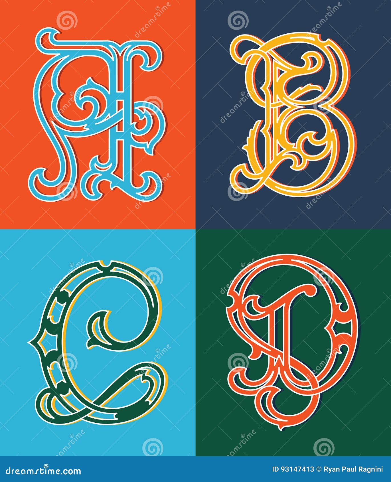 Decorative Family Tree Design Vector Illustration | CartoonDealer.com ...