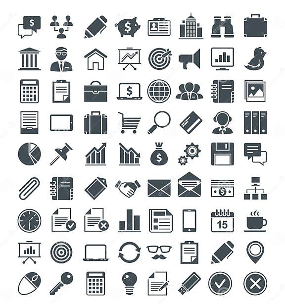 Set of usefull icons stock vector. Illustration of message - 31405166