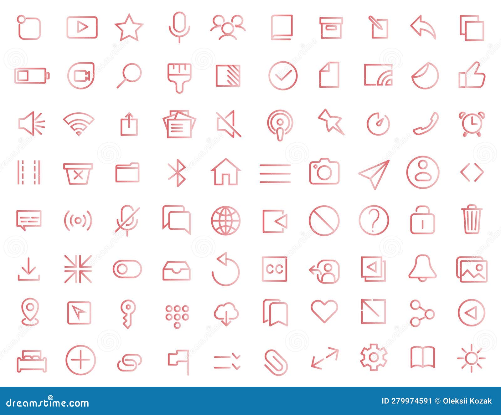 A Set of User Interface Icons that Can Be Used for Commercial Purposes ...