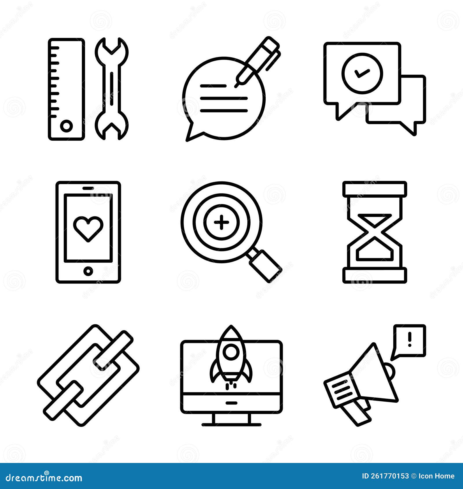Set Of User Interface Icons Web Design User Interface Mobile Computer And Other Projects