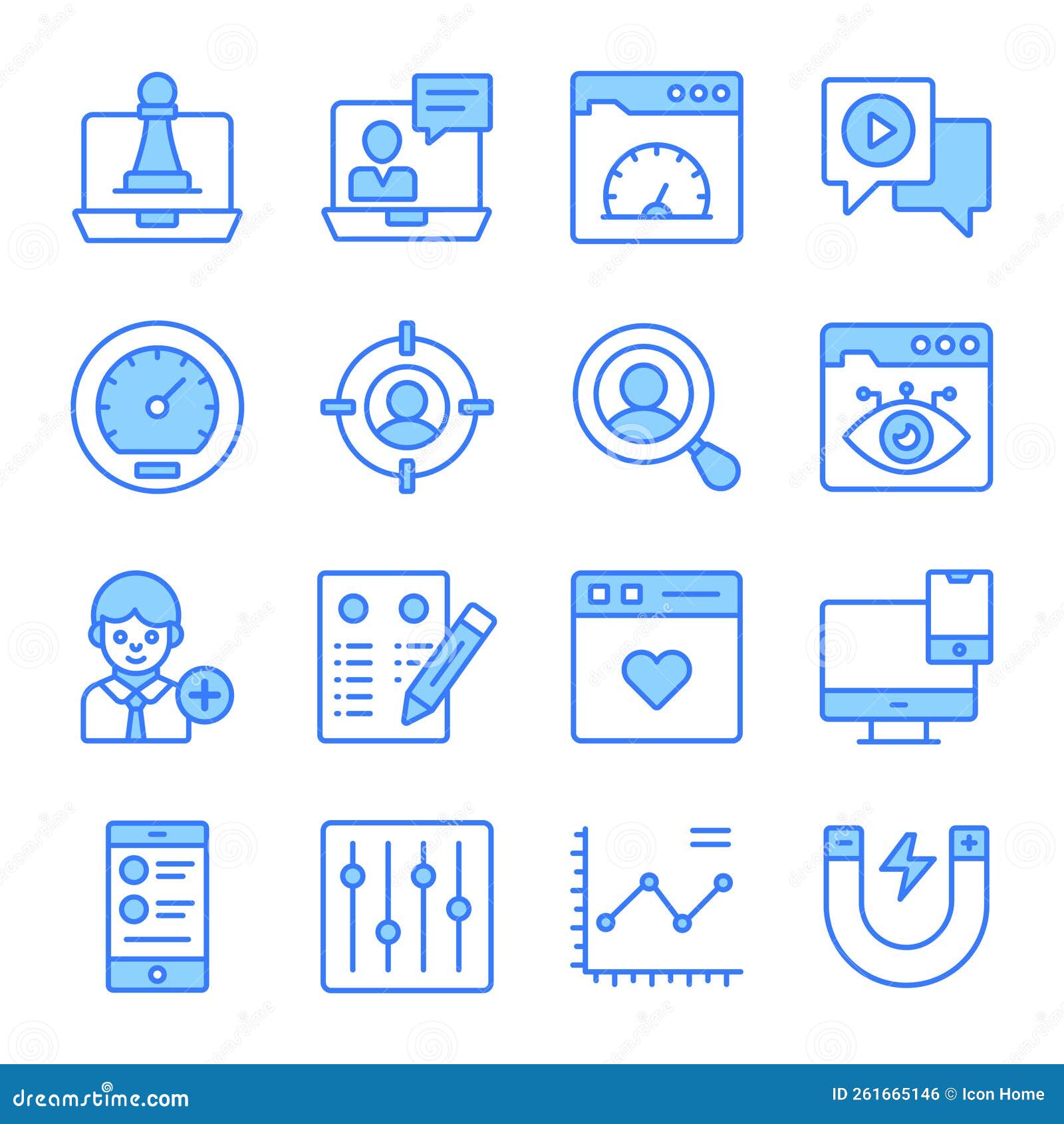 Set Of User Interface Icons Web Design User Interface Mobile Computer And Other Projects