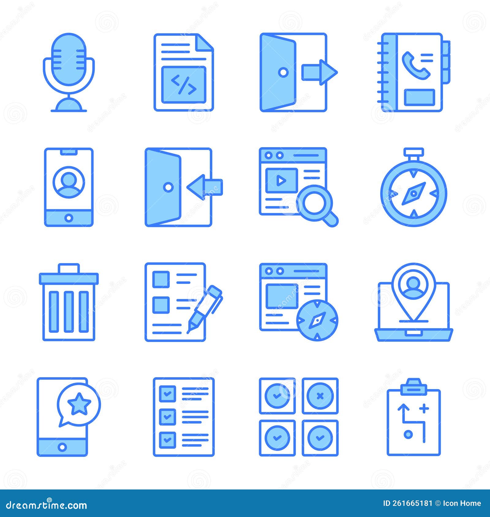 Set Of User Interface Icons Web Design User Interface Mobile Computer And Other Projects