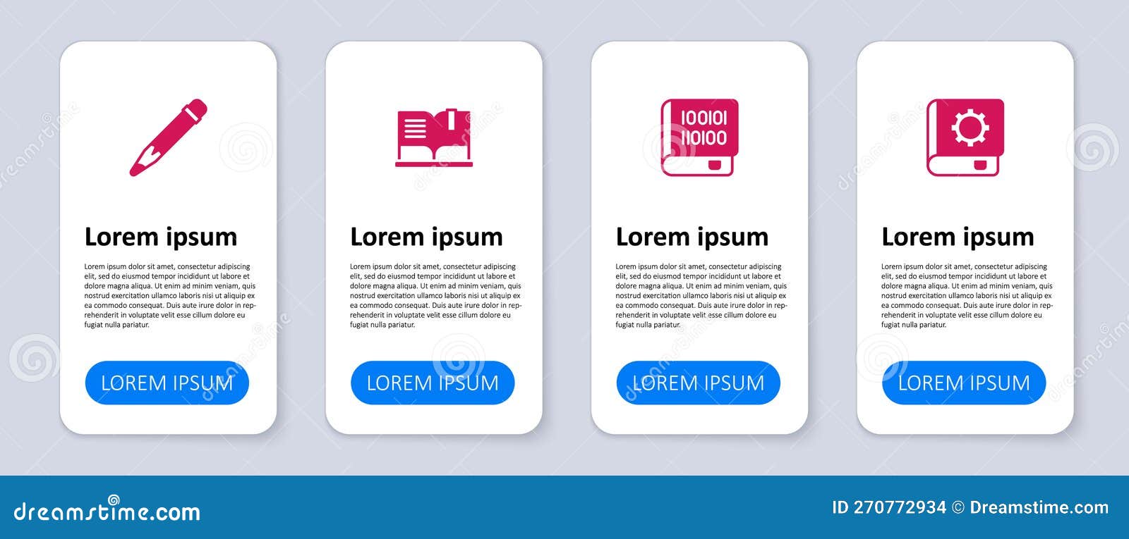 Set User Manual, Books about Programming, Open Book and Pencil with ...