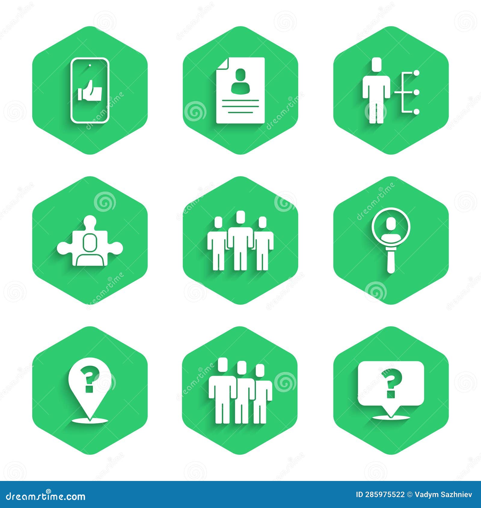 Set Users Group, Question Mark, Search People, Project Team Base, of ...