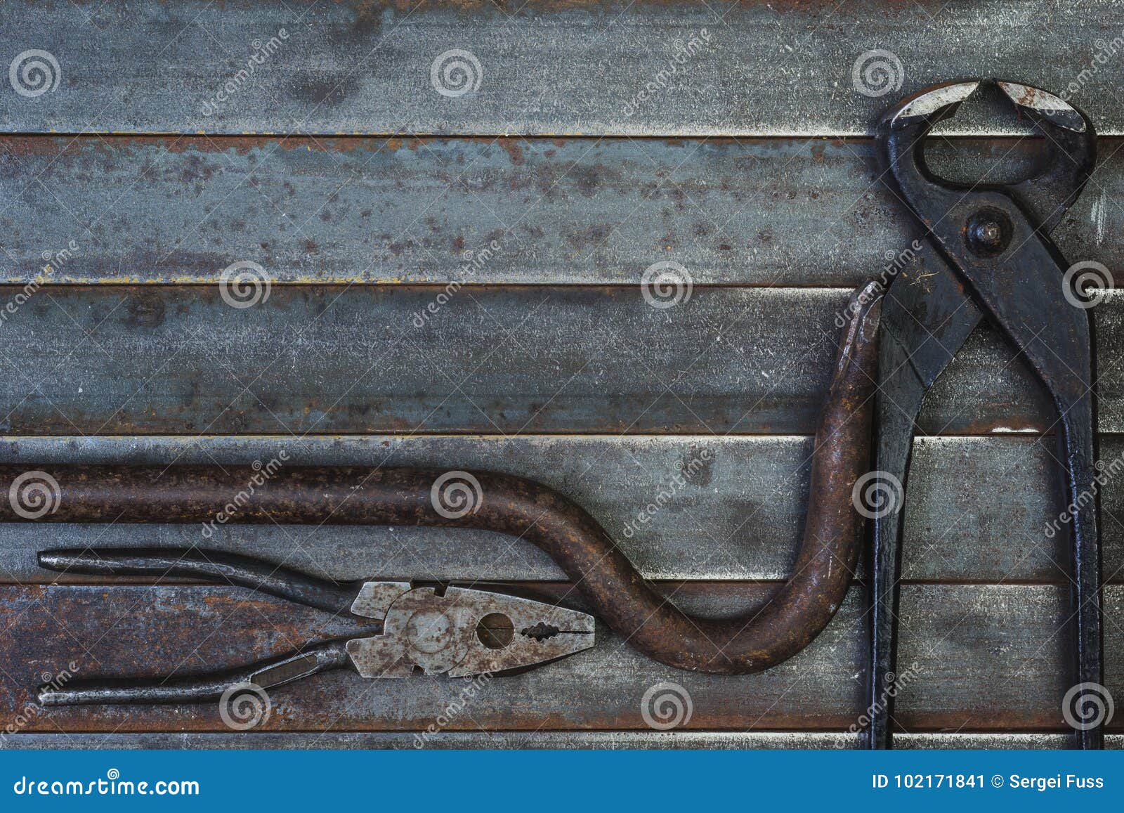 Set of Various Equipment, Instruments and Tools for Manual Work Stock ...