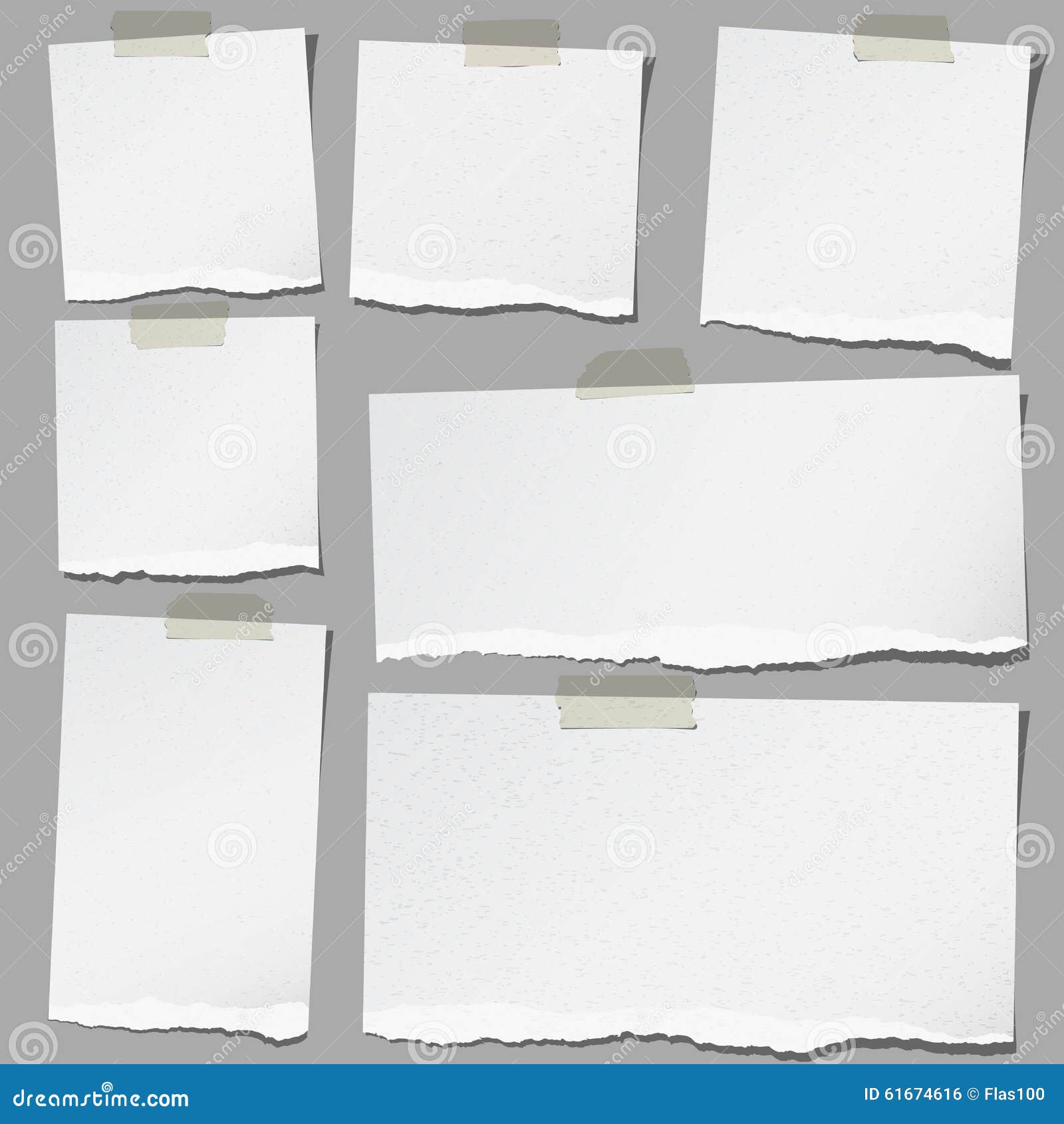 Old Gray Torn Paper Isolated Over Black Background. Torn Paper Edge ...