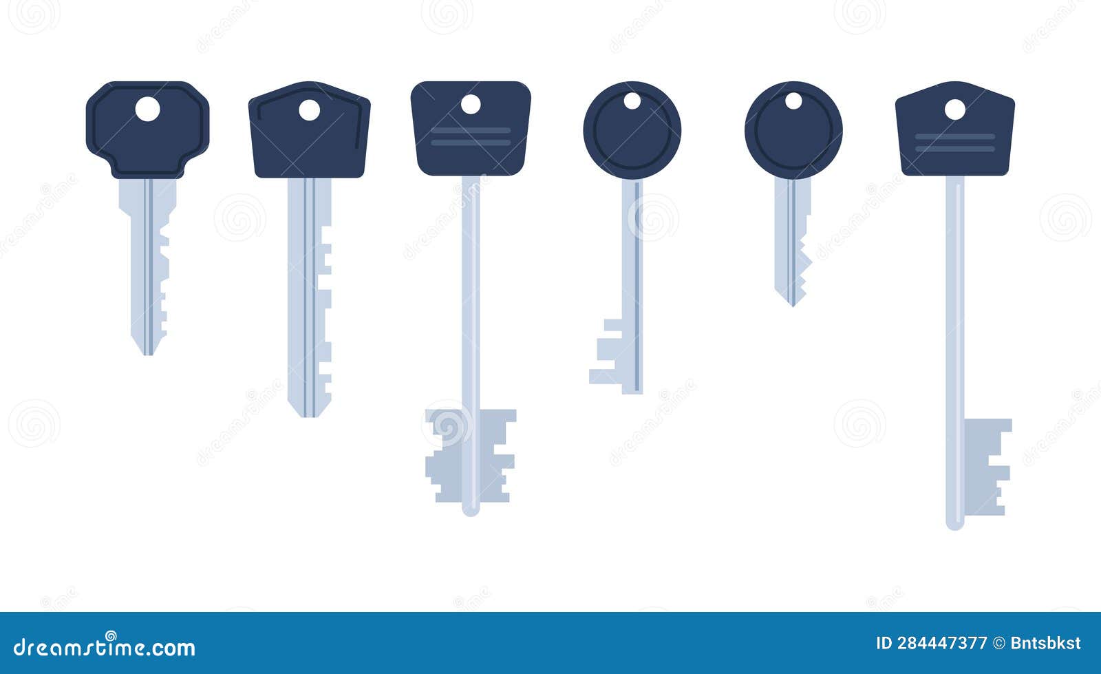 Keys Different Shapes. Set Of Vector Illustrations. | CartoonDealer.com ... Keys Different Shapes. Set Of Vector Illustrations. | CartoonDealer.com ...