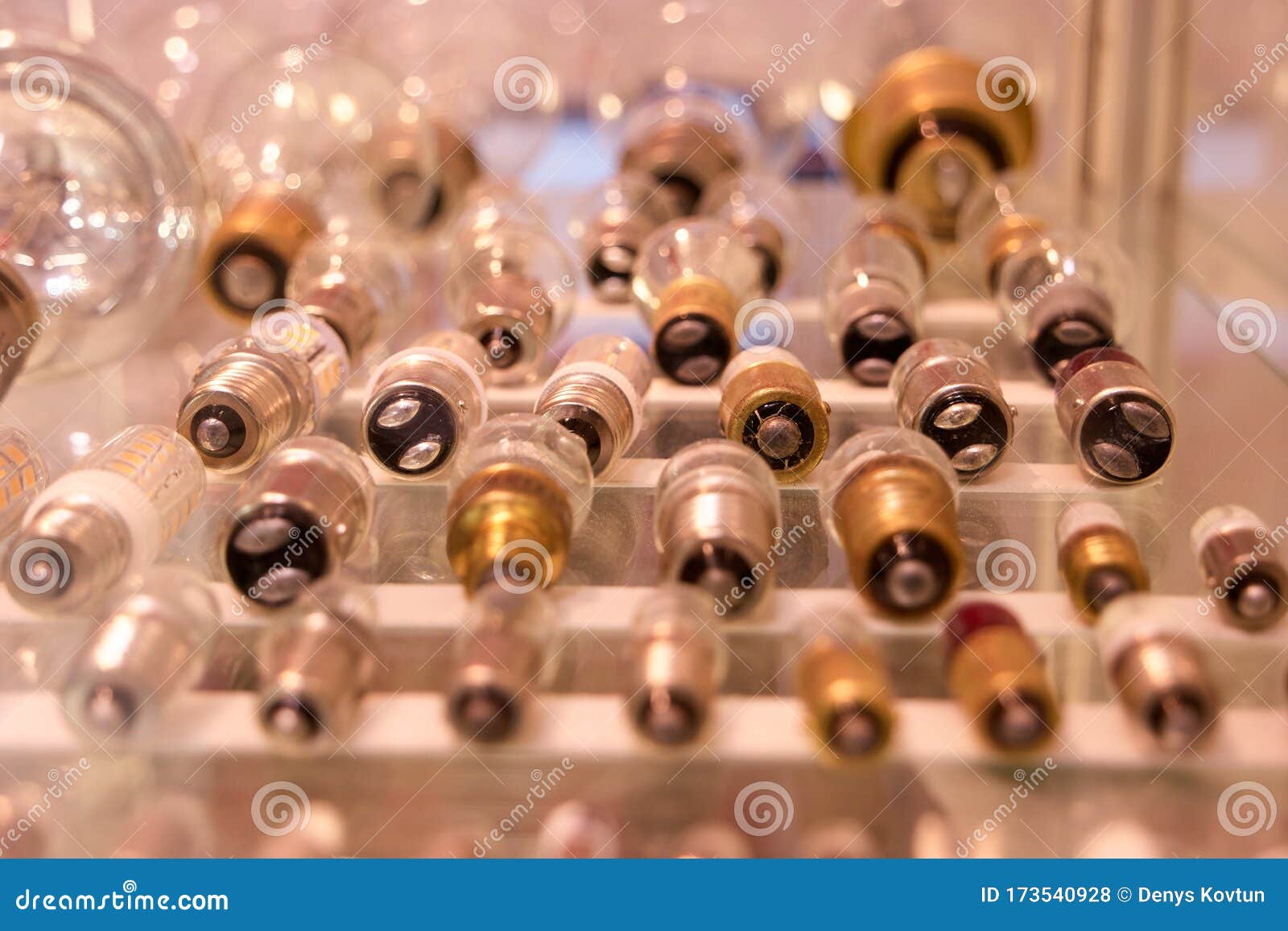 Set of Various Led Bulb Lamps. Stock Photo - Image of electrical ...