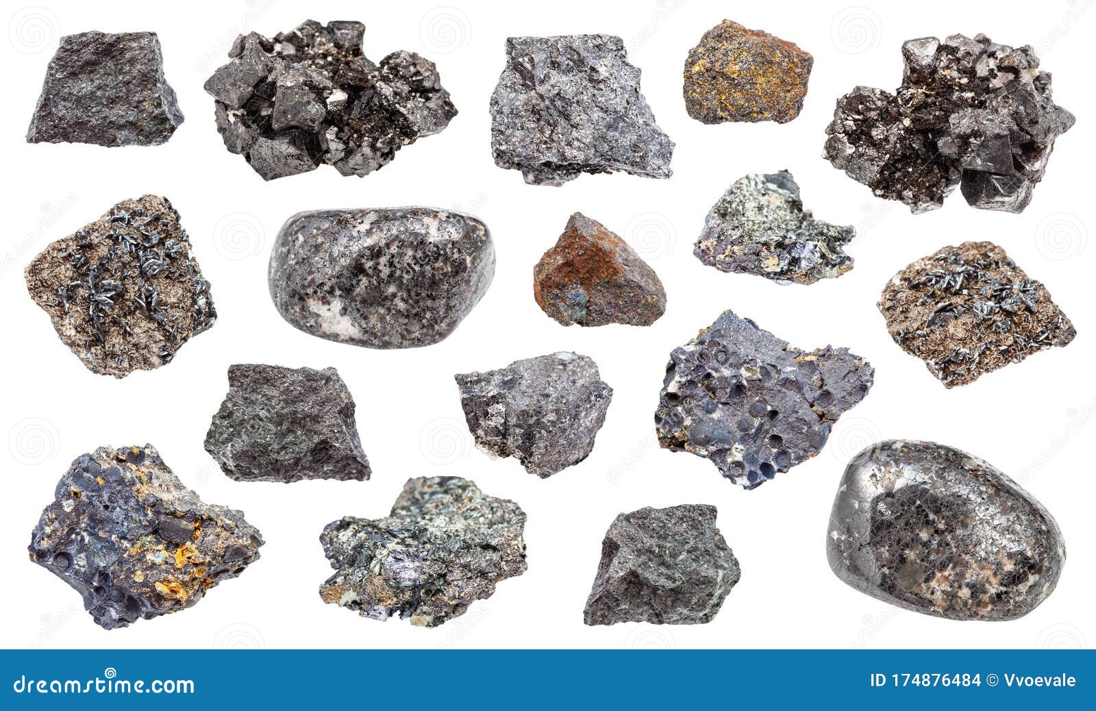 Magnetite Iron(II,III) Oxide (Fe3O4) Royalty-Free Stock Photography ...