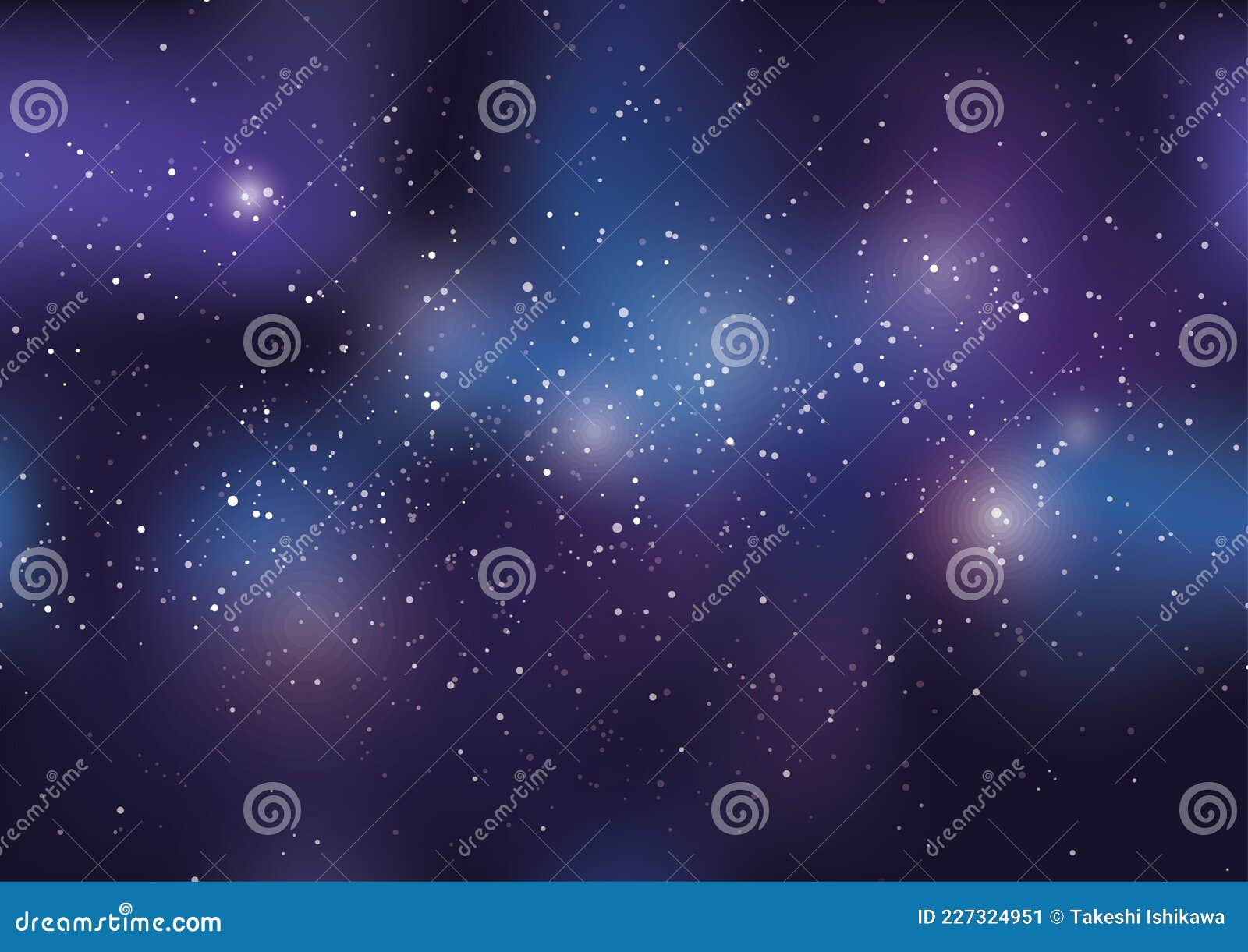 Set of Various Starry Frames and Borders with Text Space Isolated on a ...