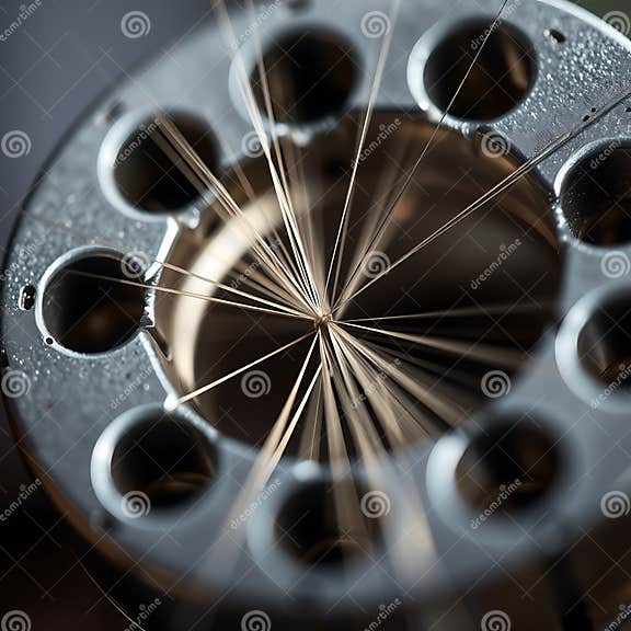 A Set of Various Threading Tools Displayed on a Wooden Workbench with Visible Textures of Metal ...