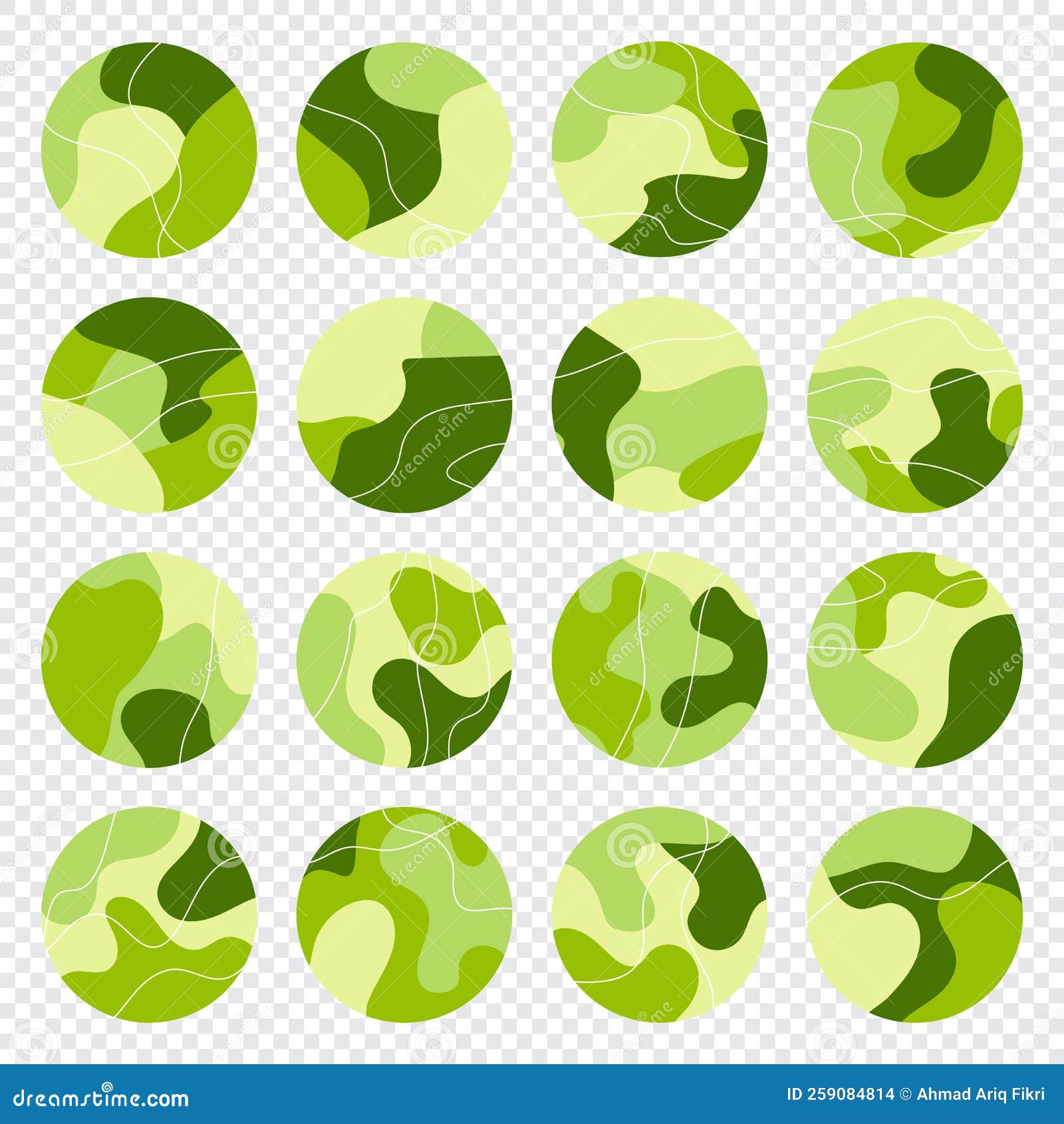 Set of Various Vector Highlight Covers. Abstract Backgrounds. Various ...