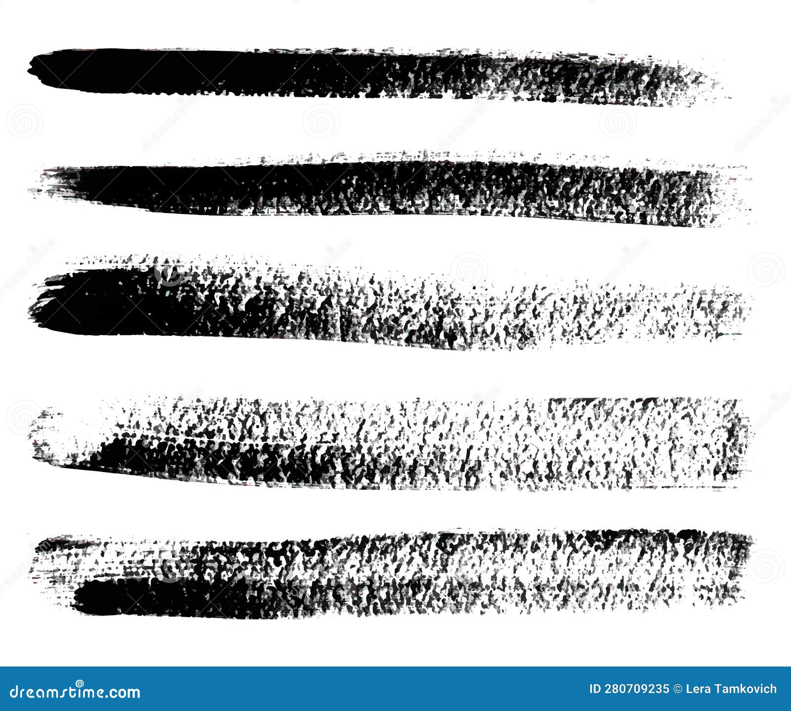 Set of Vector Brushes. Text Frames and Grunge Patches. Highly Detailed ...