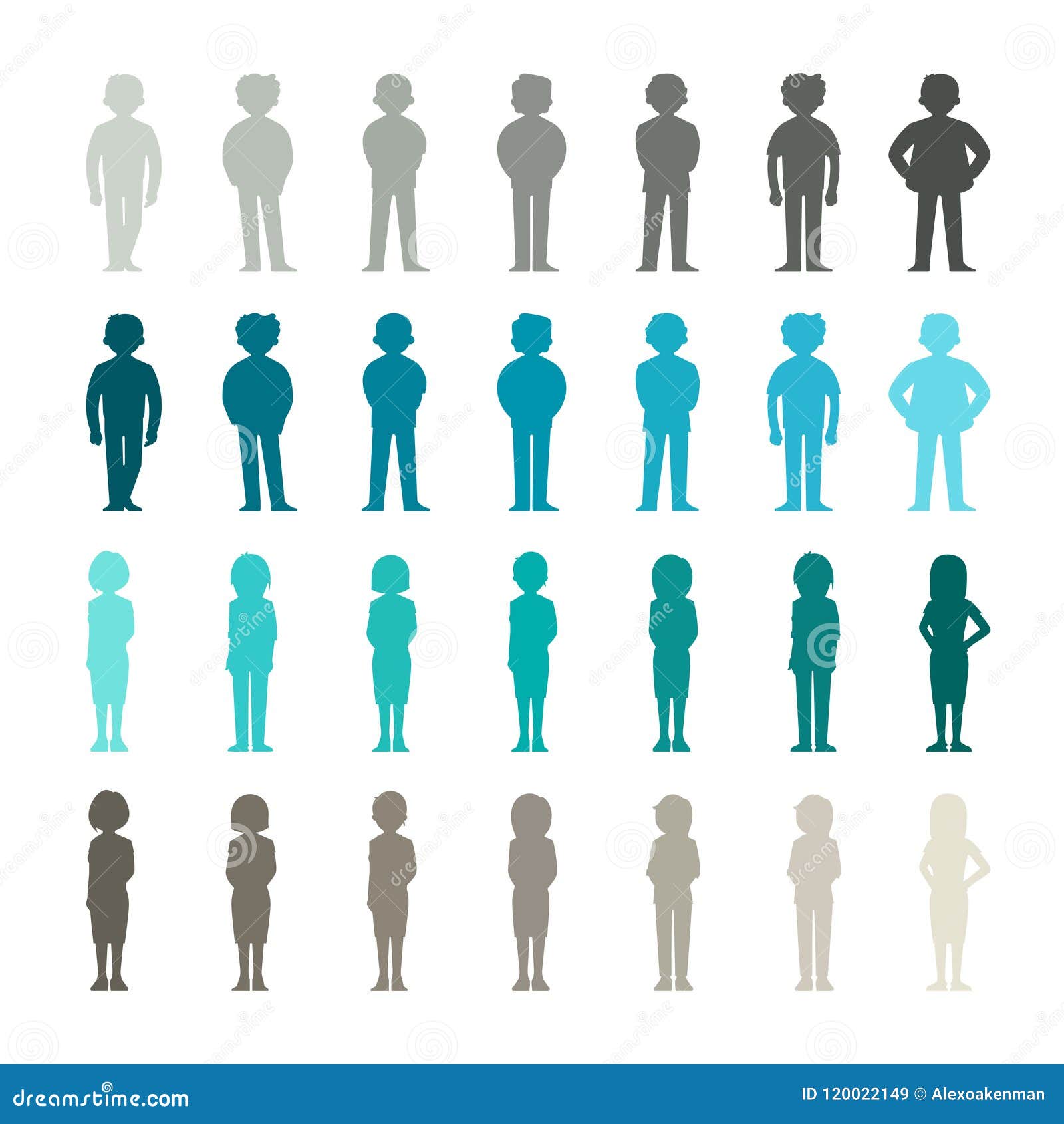 2D Outline Shapes Set With Vocabulary In English With Their Name. Clip ...