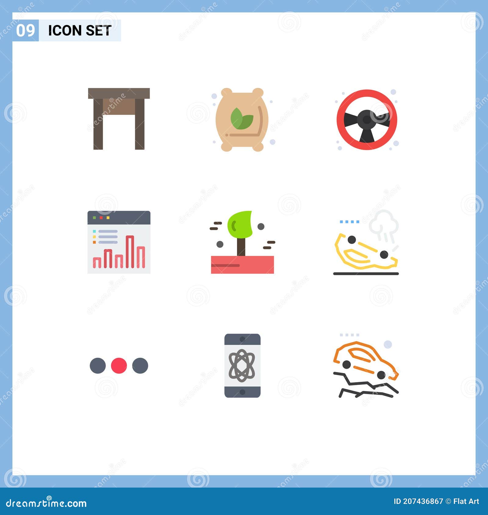 Chart Racing Car Straight Trajectory Harmonization Cartoon Vector ...